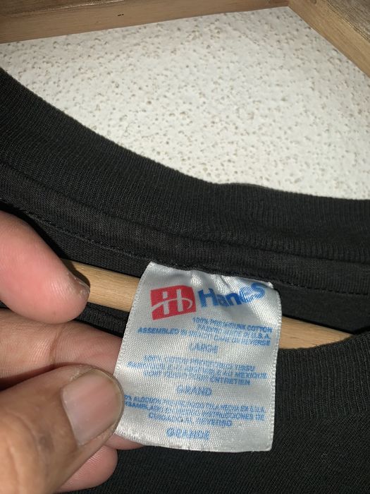 Vintage Vintage 90’s HANES Logo T-shirt | Grailed