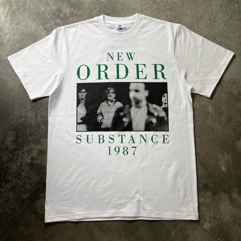 Archival Clothing × Band Tees × Vintage New Order Substance 1987 | Grailed