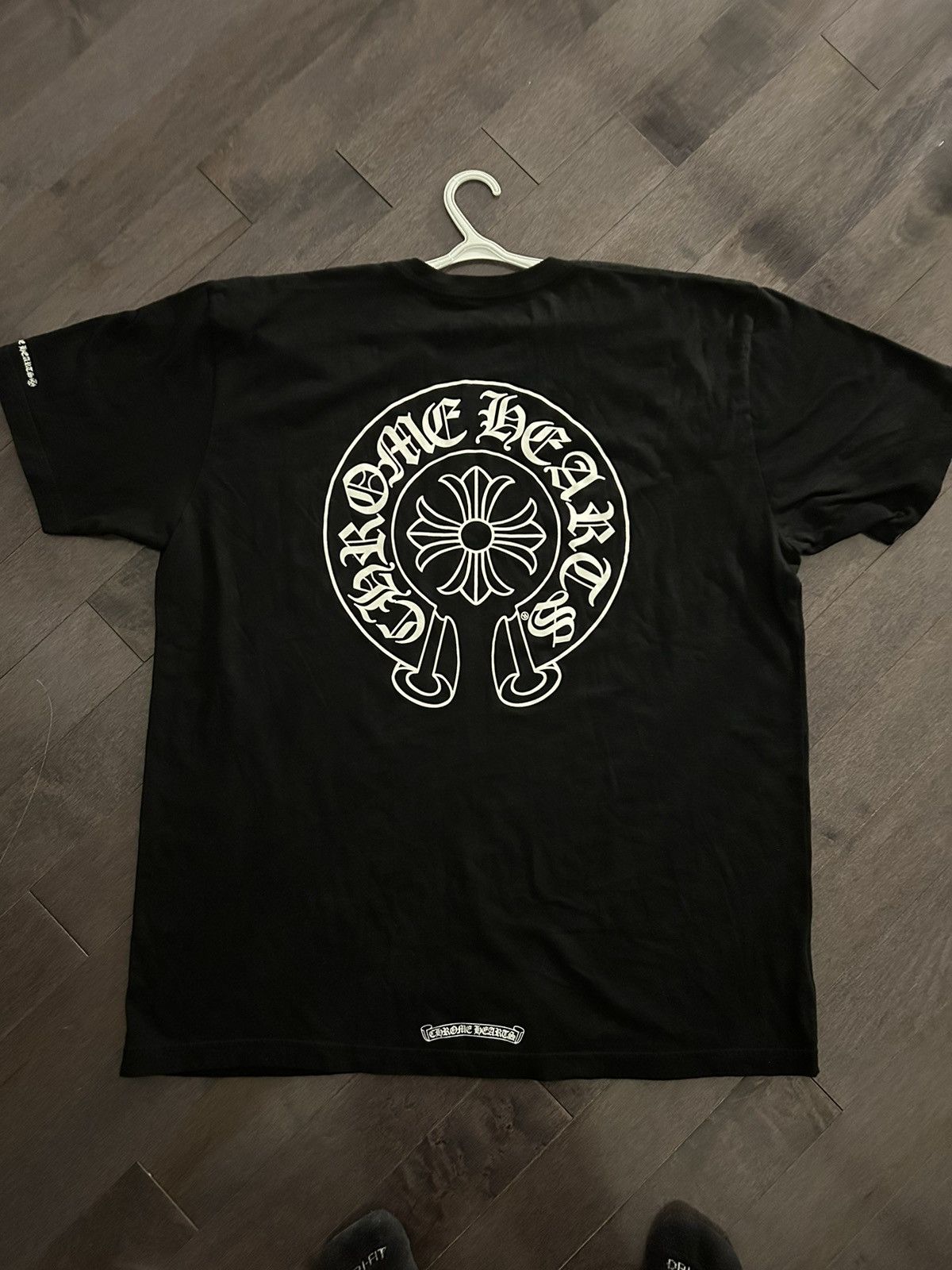 Chrome Hearts Authentic chrome hearts horseshoe logo tee XXL | Grailed