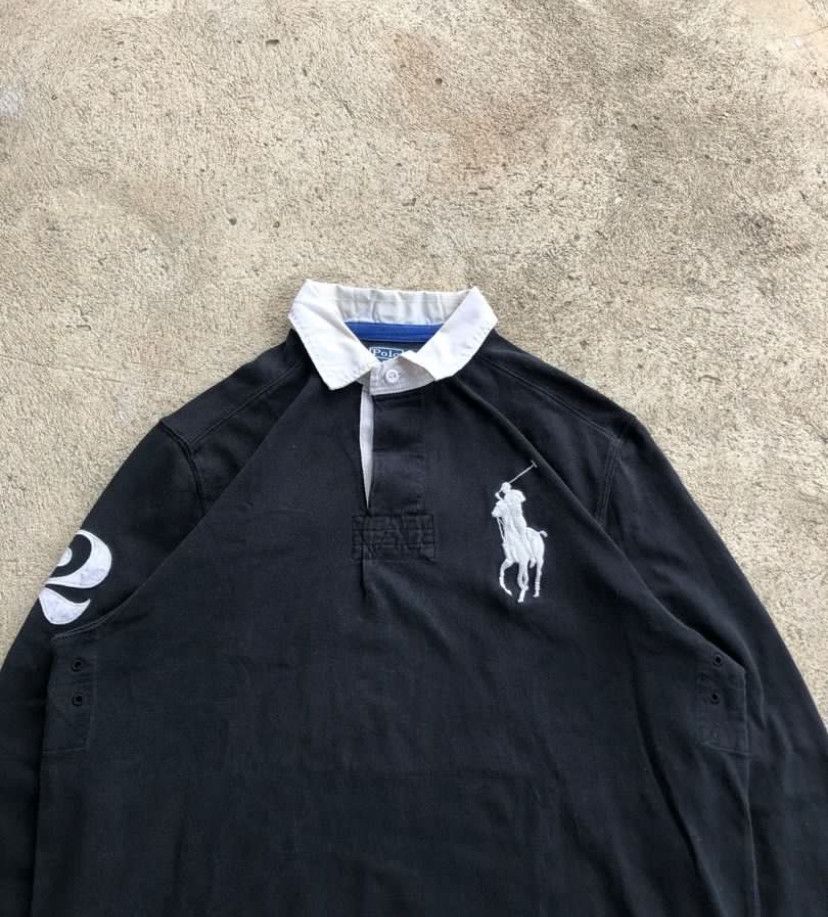 Polo Ralph Lauren × Streetwear × Vintage Y2K CHIEF KEEF POLO LONGSLEEVE RUGBY BIG PONY SHIRT ...
