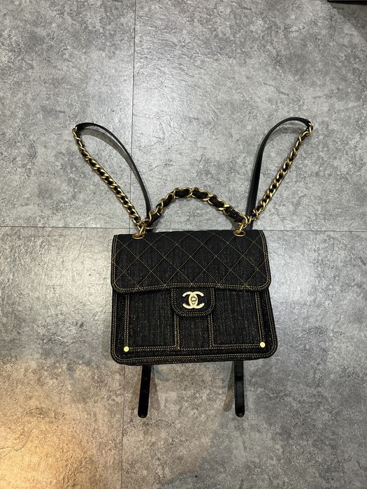 Chanel Chanel denim backpack 2023 | Grailed