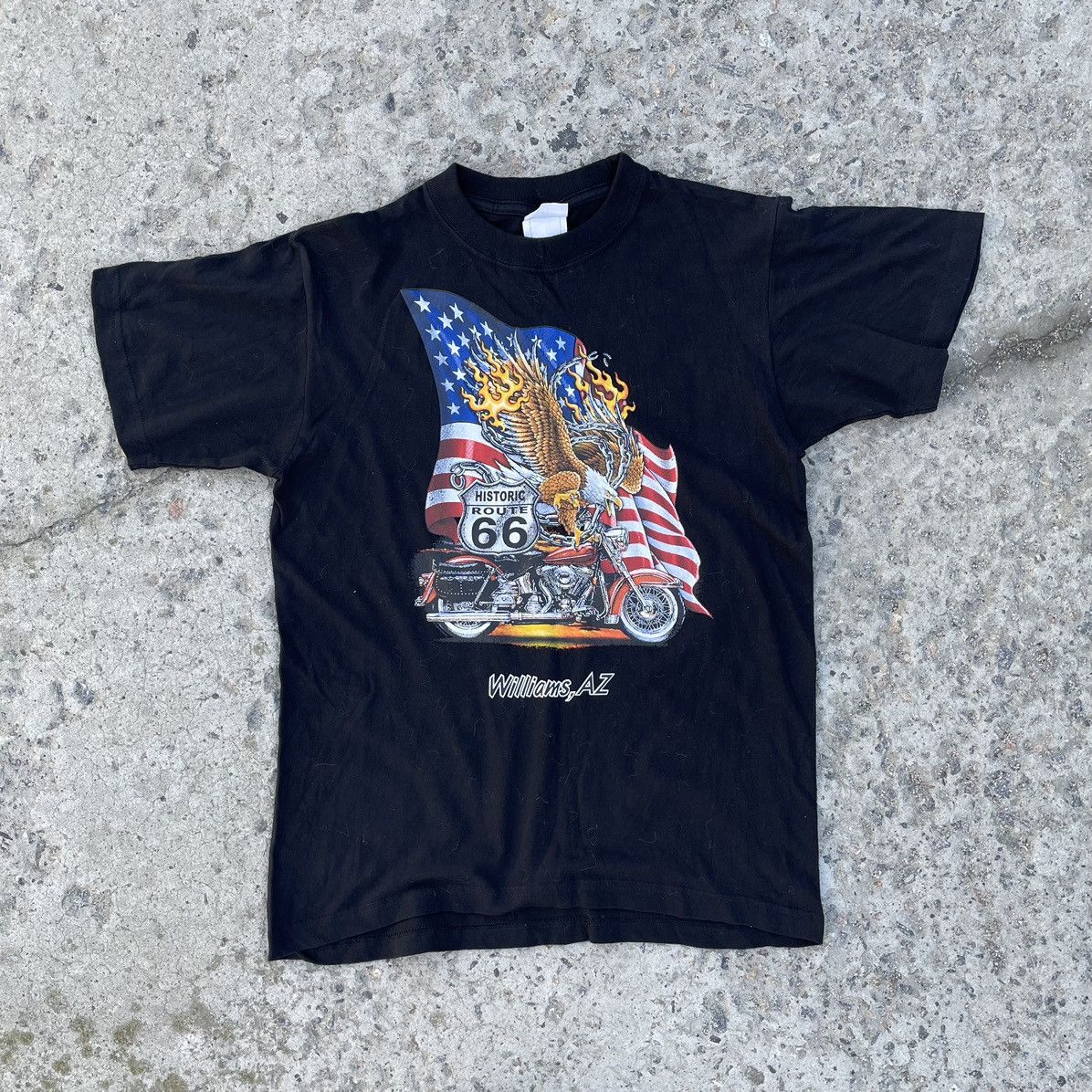 Band Tees × Streetwear × Vintage Vintage T-shirts Historic Route 66 ...