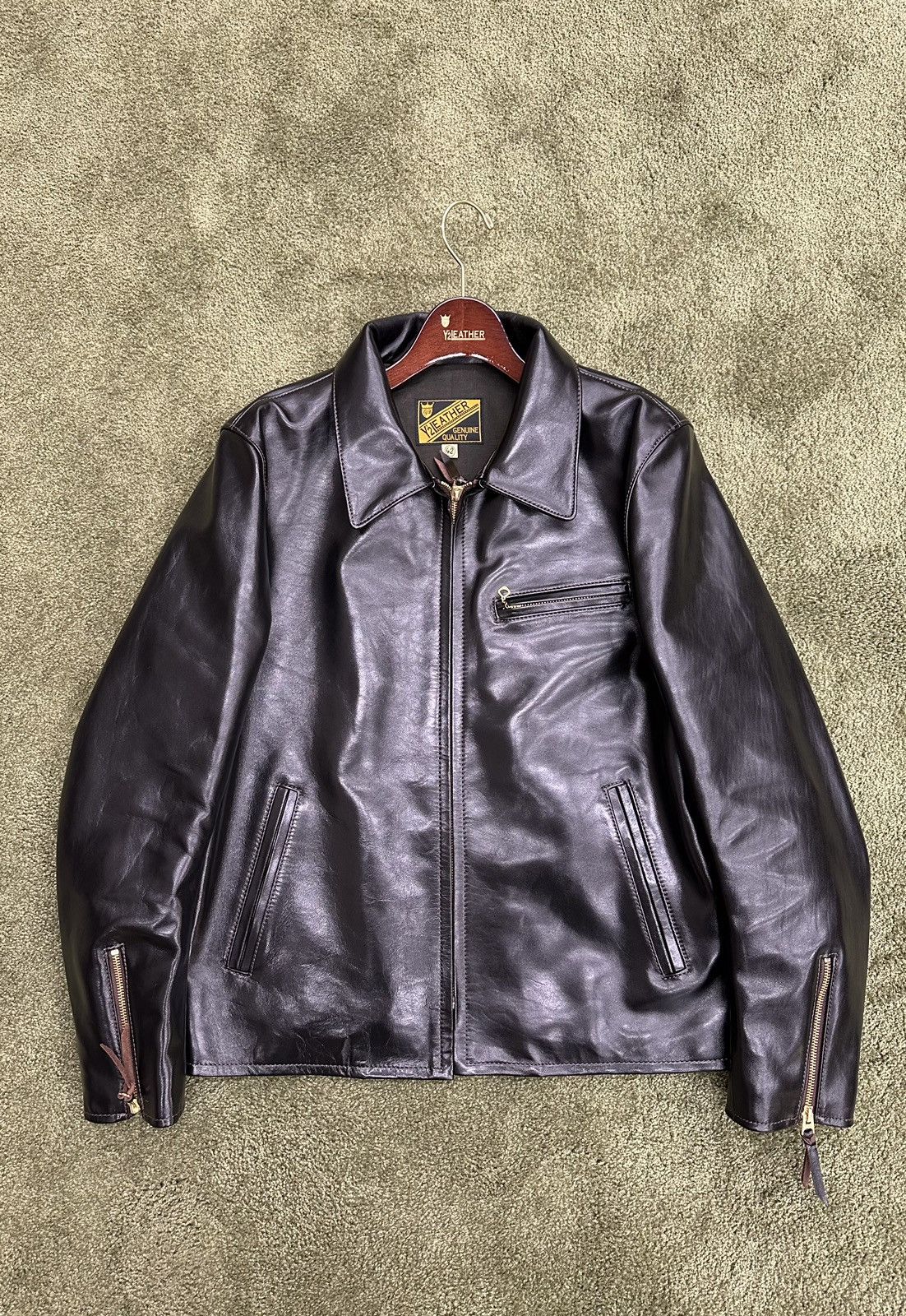 Y'2 Leather Y'2 Leather PR-64 Light Weight Horse Single Rider Jacket | Grailed
