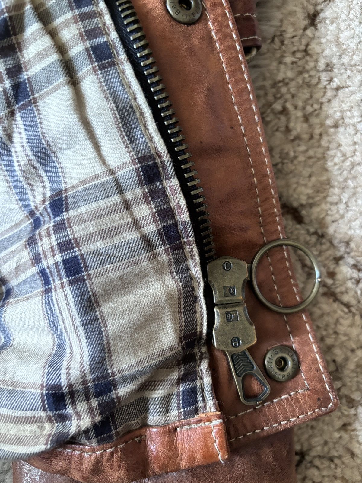 Belstaff × Vintage Belstaff Leather Panther 1966 Trialmaster jacket | Grailed