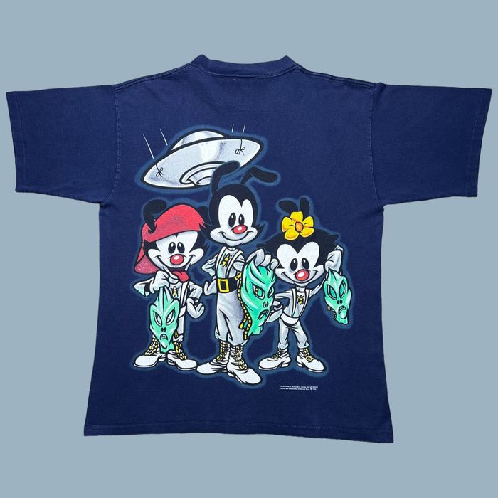 Vintage Vtg Animaniacs Alien Encounter Warner Bros Cartoon Graphic ...