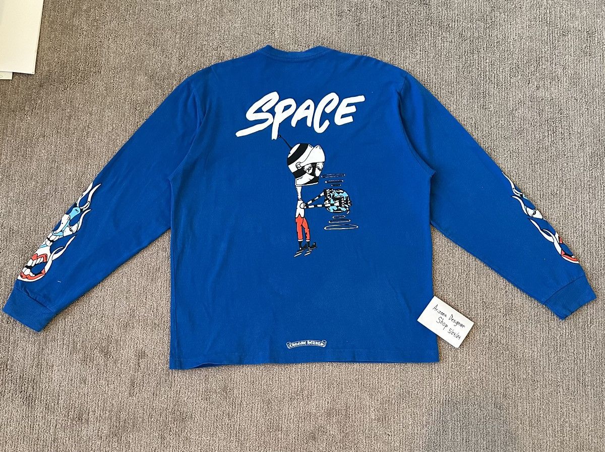 Chrome Hearts Blue Matty Boy Space Long Sleeve | Grailed