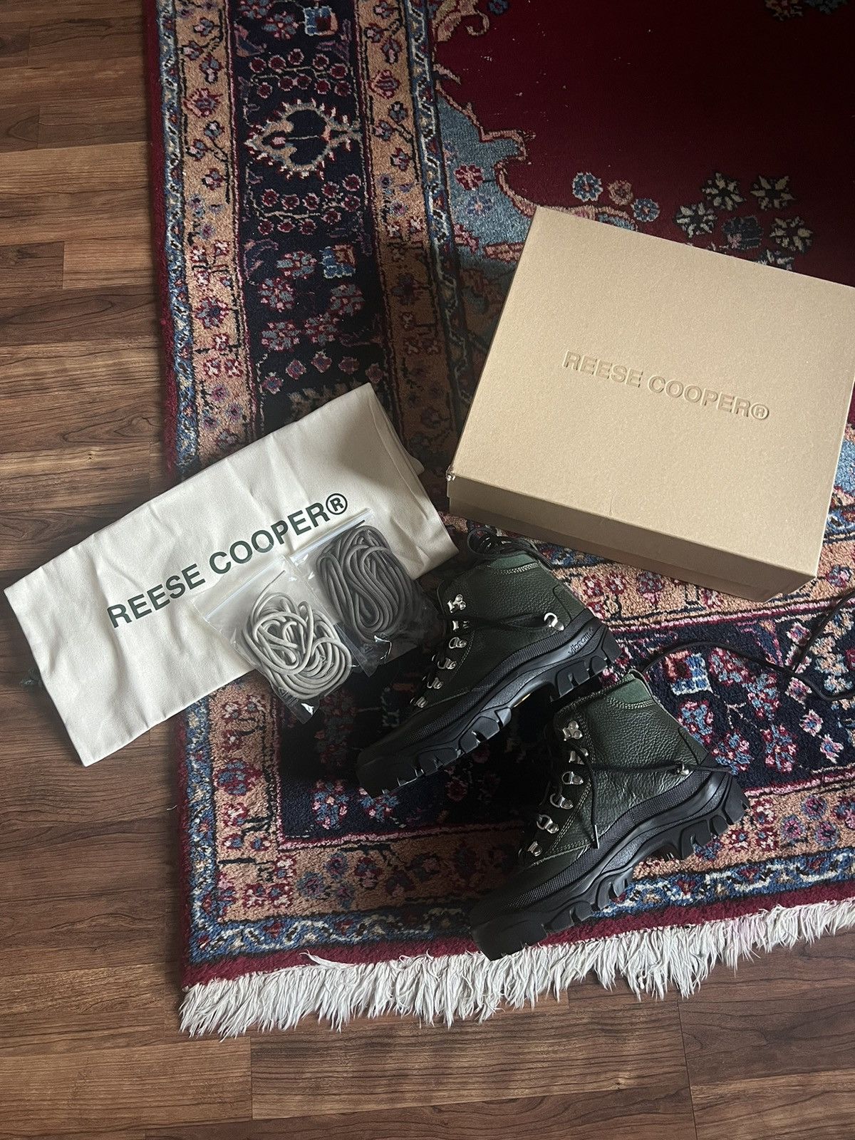 Reese Cooper Reese Cooper Wilson Boot in Olive Leather | Grailed