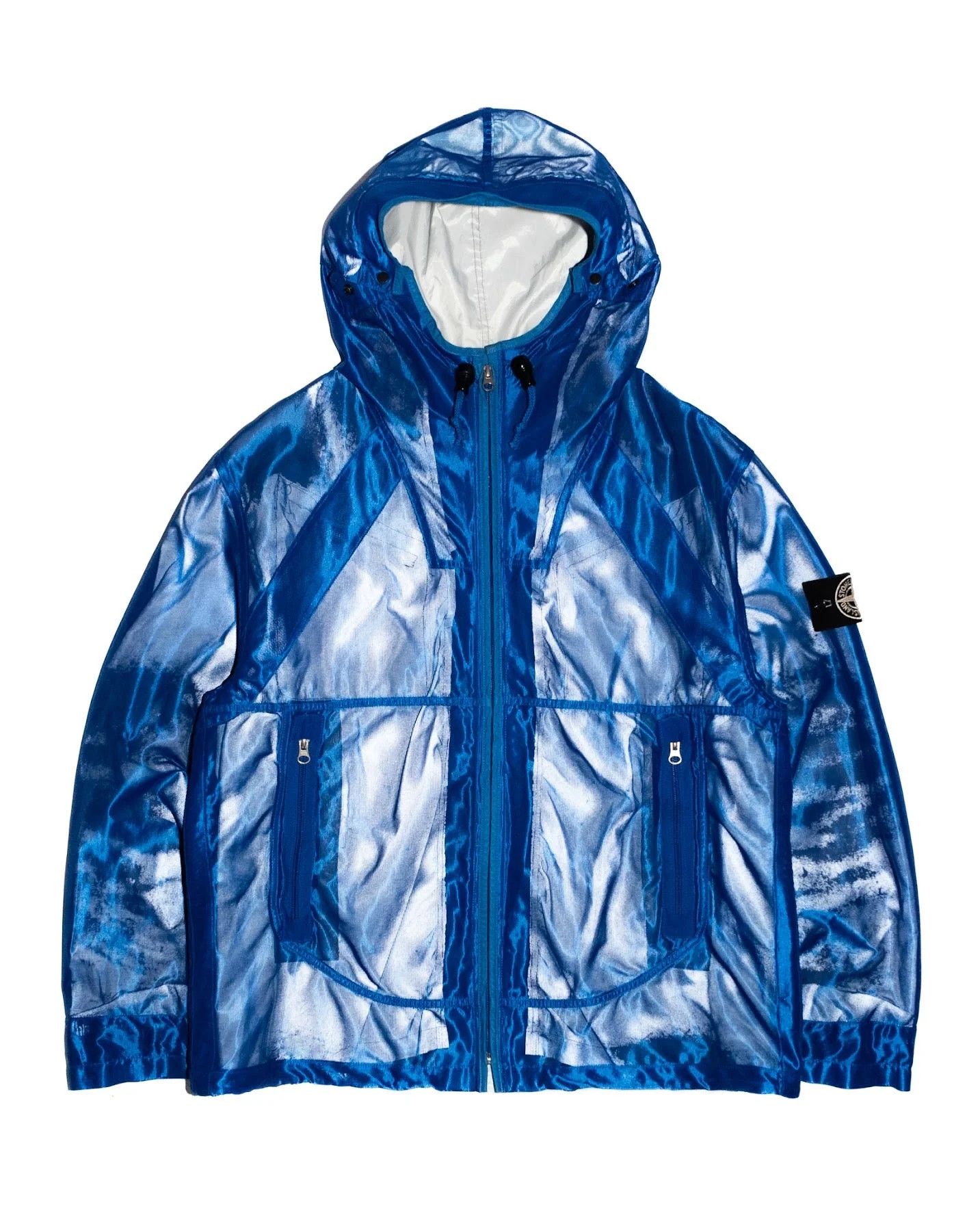 Stone Island Stone Island 3M Mesh Reflective blue RARE | Grailed