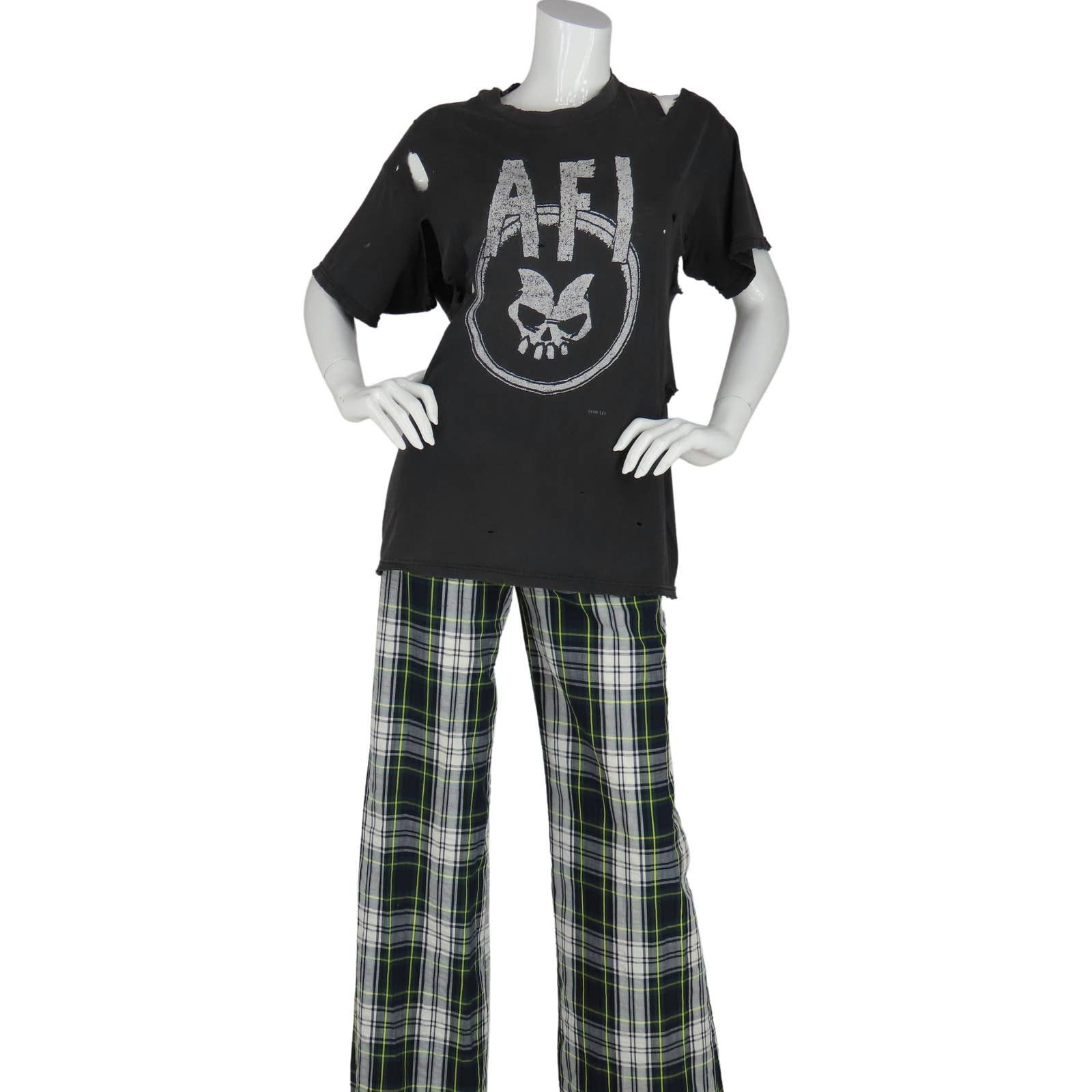 Vintage 90s Vintage AFI I Hate Punk Rock Hardcore Metal T Shirt | Grailed