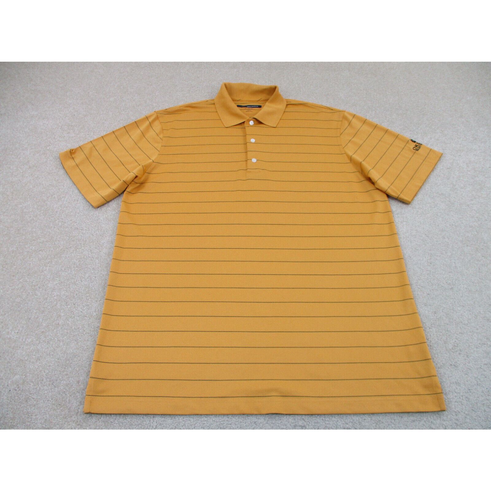 Vintage Greg Norman Polo Shirt Adult Extra Large Yellow Shark Golfer ...