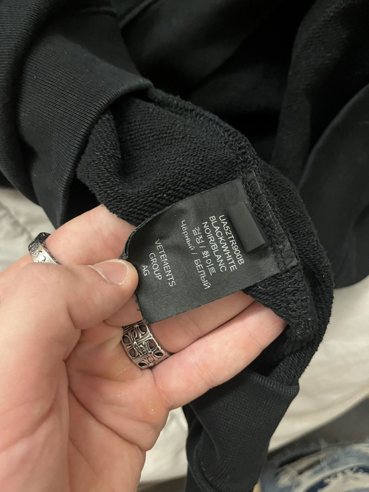 Designer × Vetements *VERY RARE* Vetements Hardcore Couture Black ...