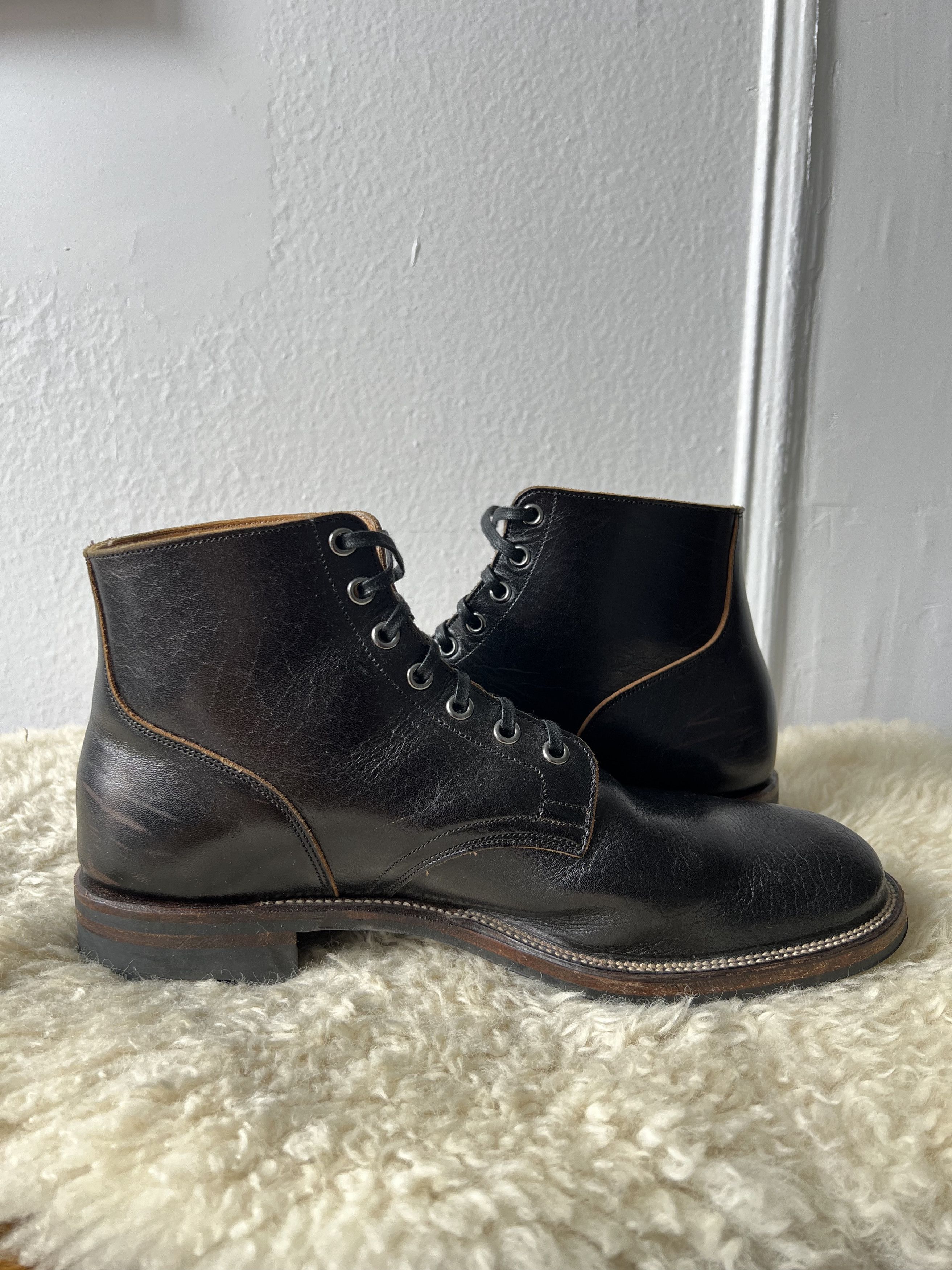 Viberg Service Boot - Shinki Black Horsebutt - 2040 | Grailed