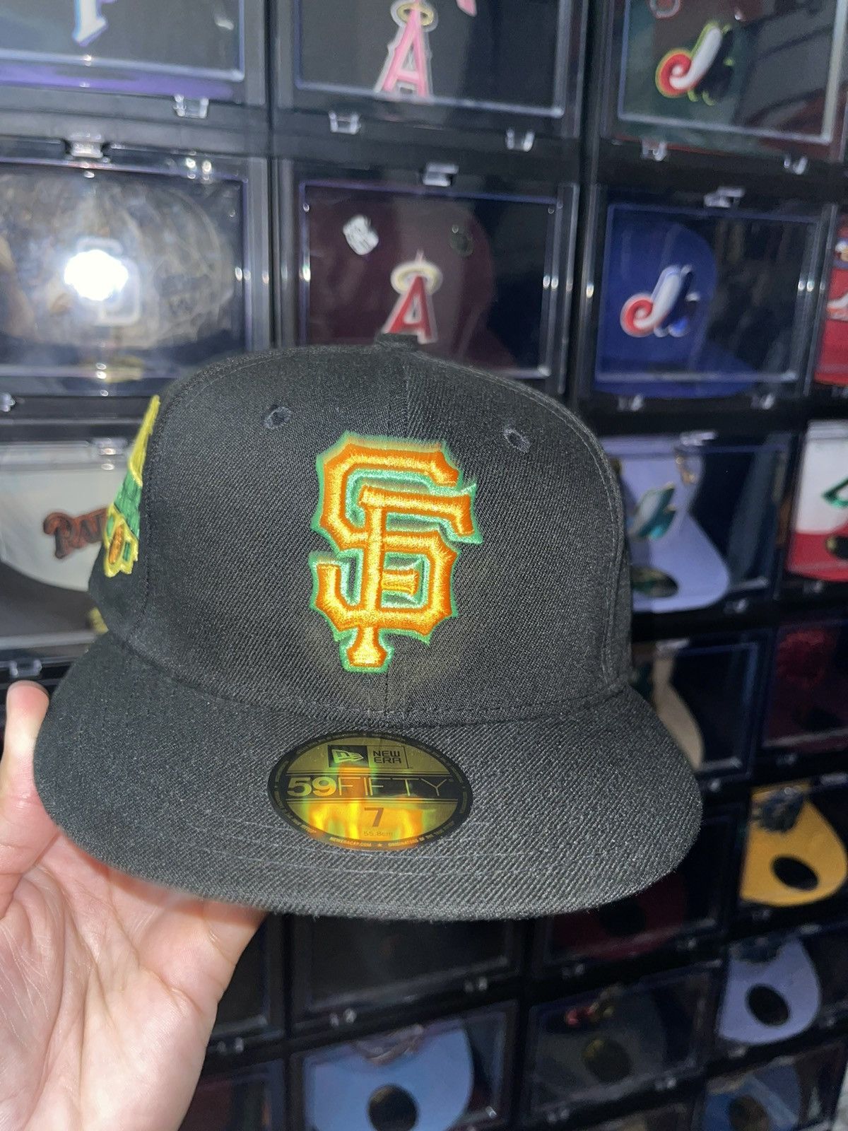 Hat Club × New Era Hatclub exclusive “Aux Pack” Larry June SF, size 7 ...