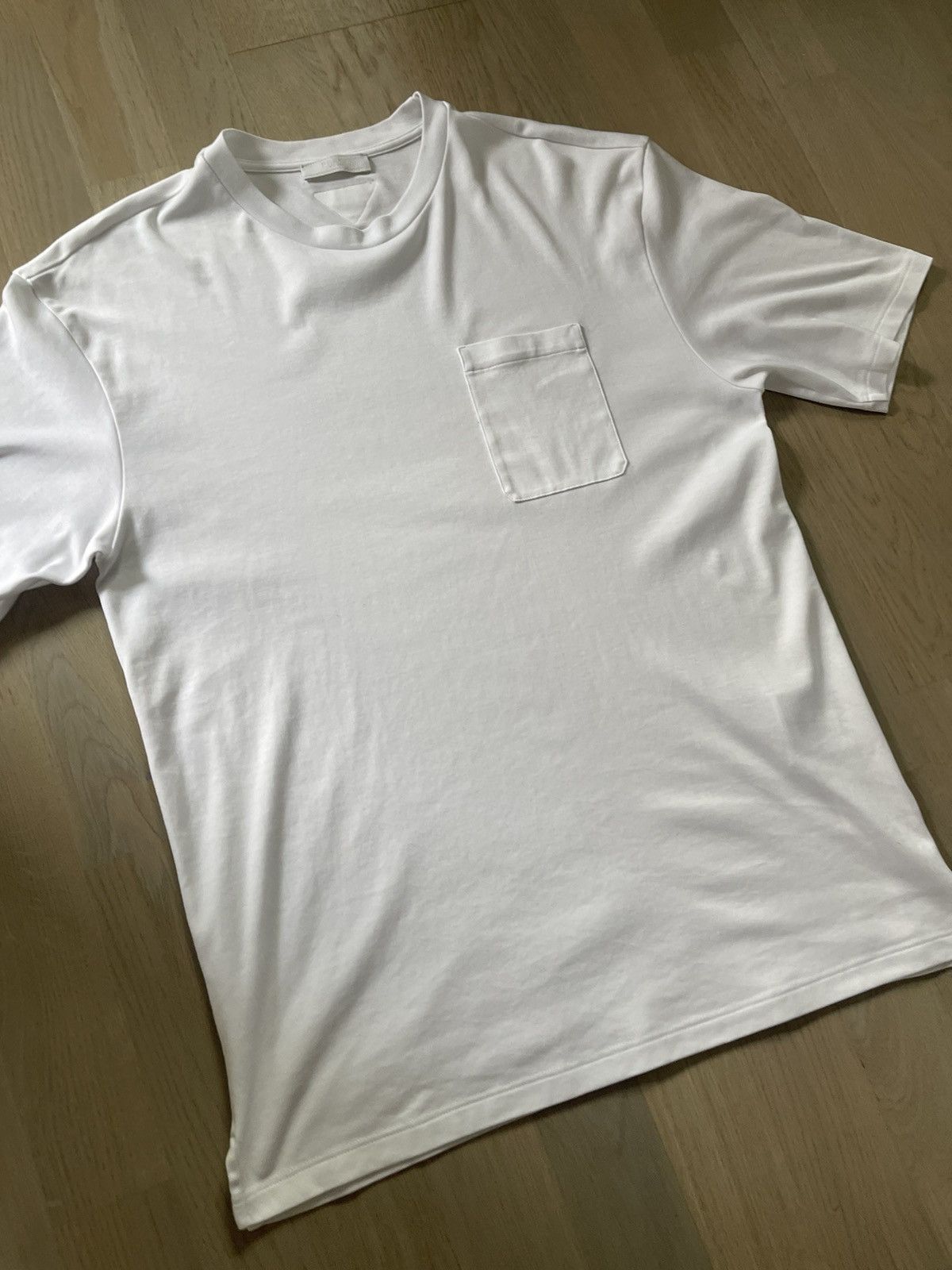 Prada PRADA men tshirt STUDY REAL sizes in photos BY TAPE MEASURE | Grailed