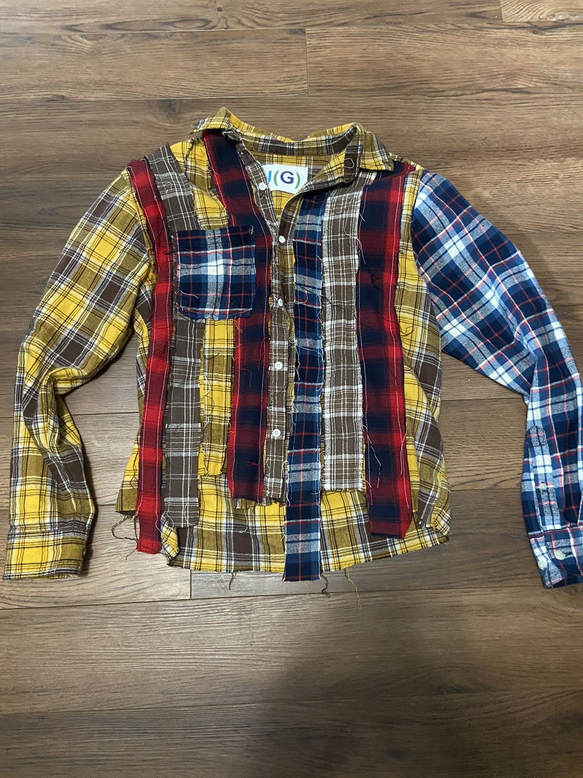 Designer × Streetwear × Vintage Custom made flannel | Grailed