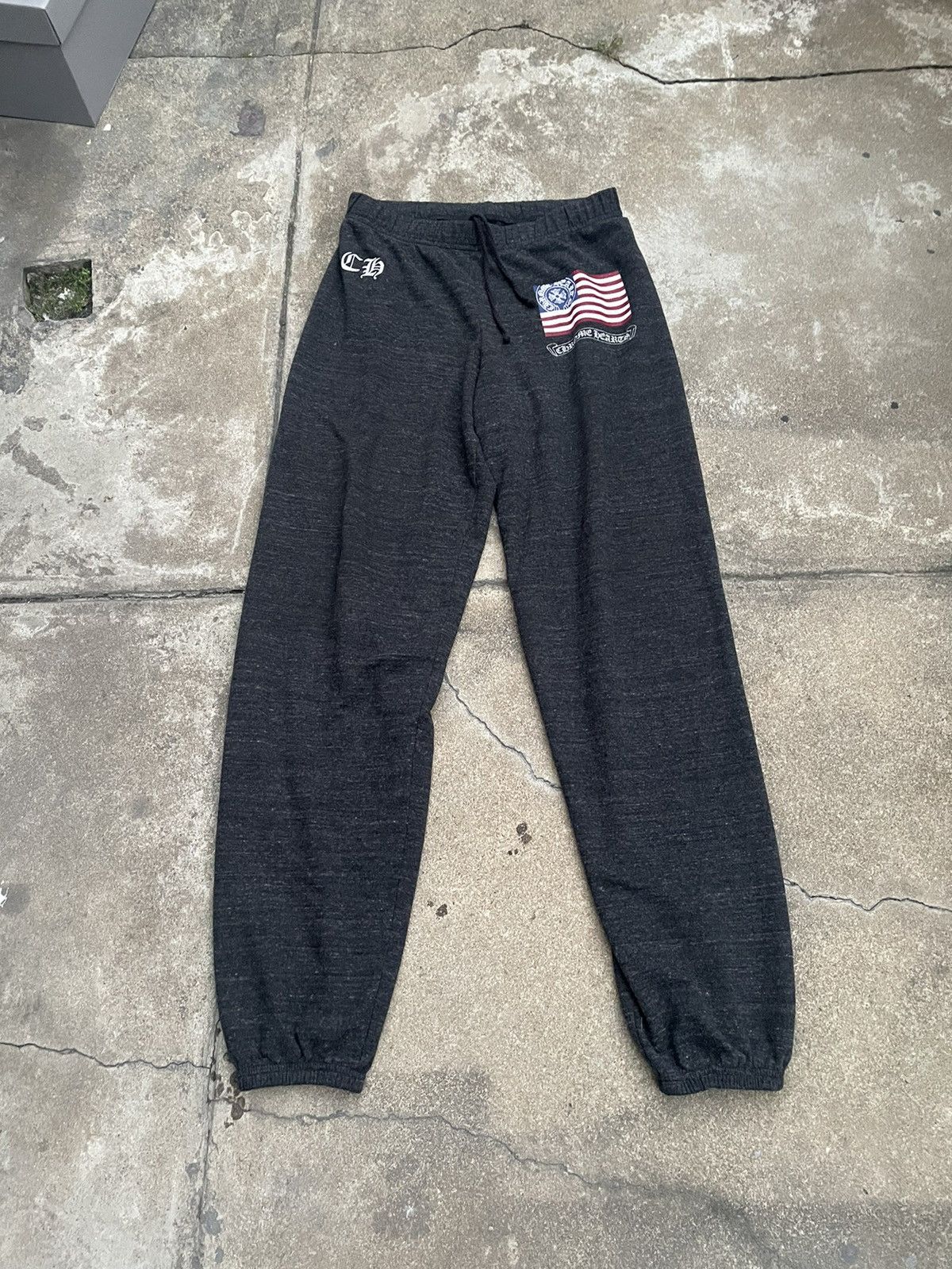 Chrome Hearts American Flag Sweatpants | Grailed