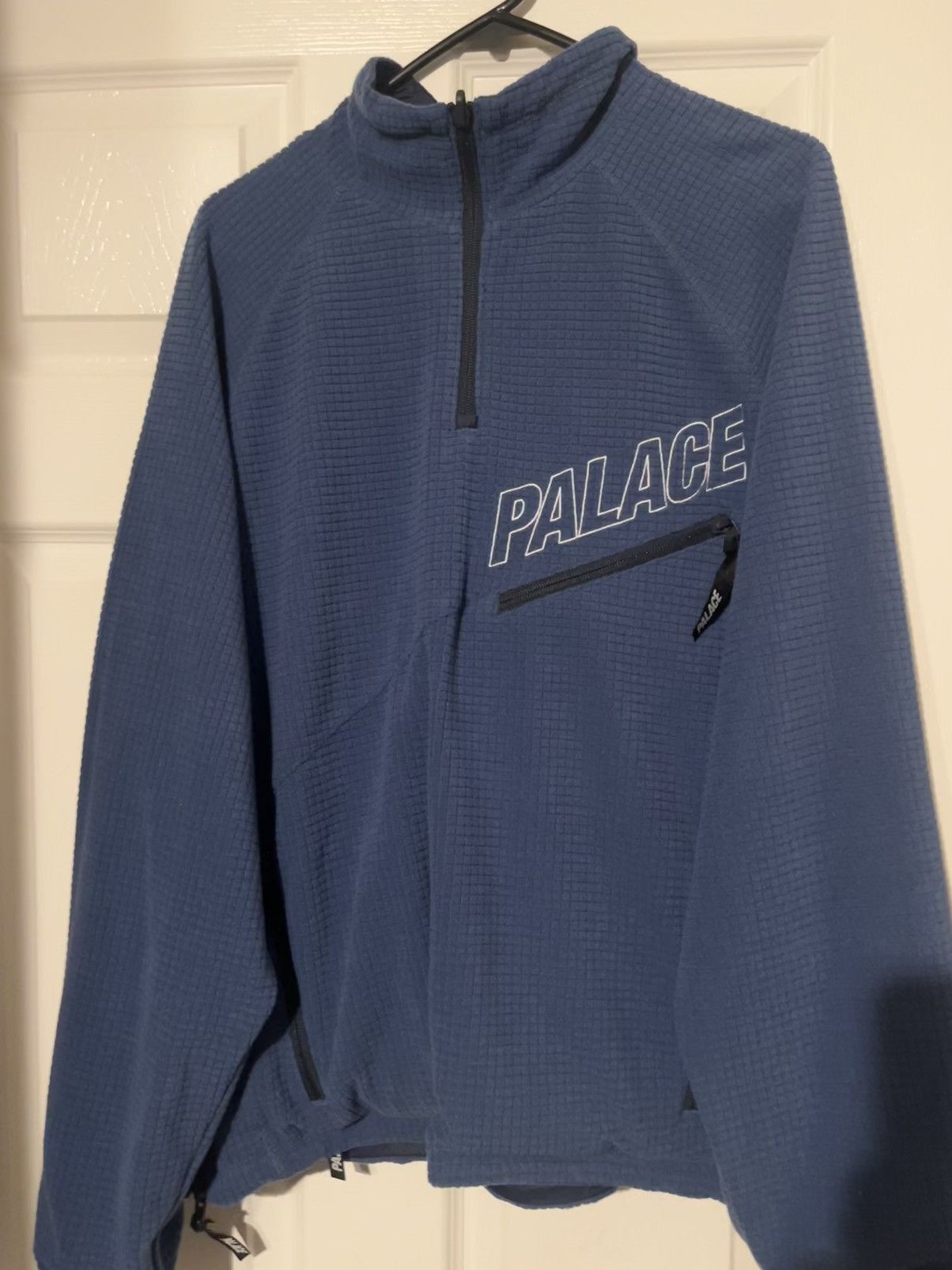 Palace Palace polar grid reverse jacket | Grailed