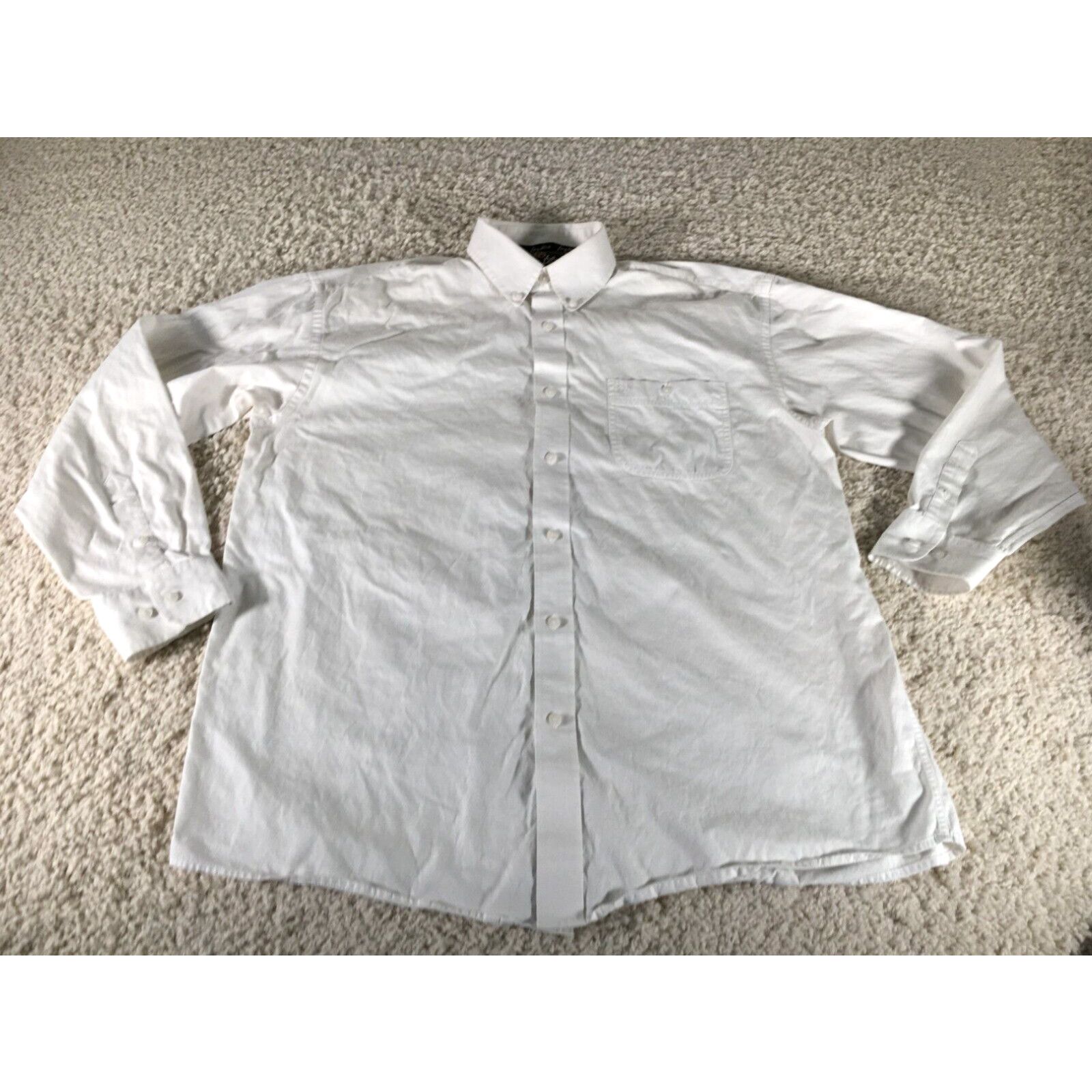 Wrangler George Strait Shirt Mens Extra Large White Wrangler Button ...