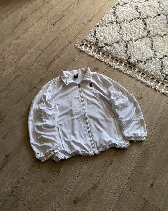 Nike NIKE CHALLENGE COURT BOXY Y2K VINTAGE NYLON TRACK JACKET | Grailed