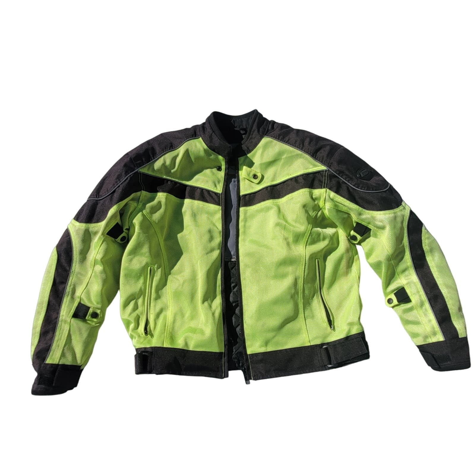 Vintage Bilt Techno 2 Armored Mesh Motorcycle Jacket w/ Liner | Grailed