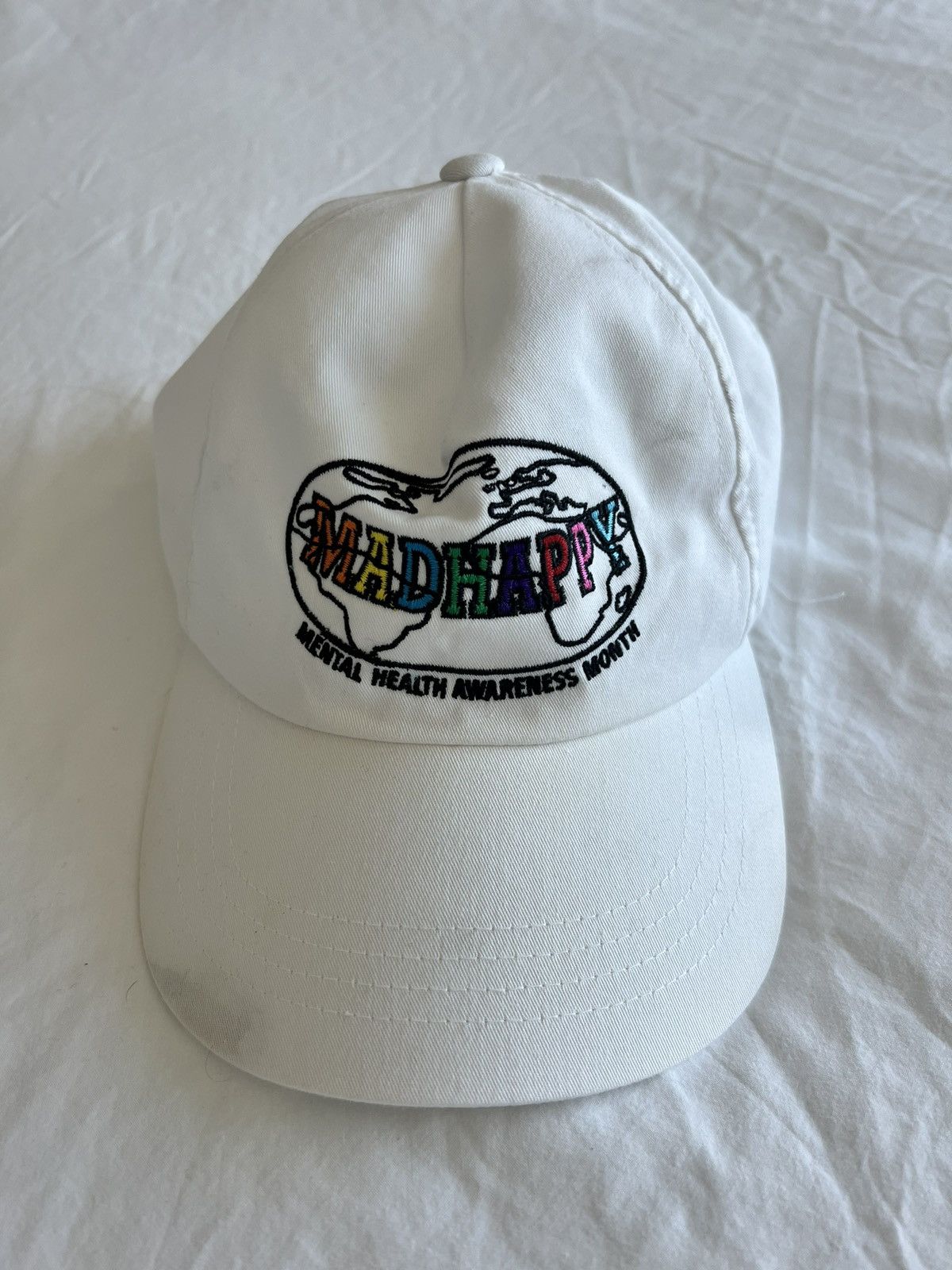 Madhappy MadHappy Mental Health Hat in White | Grailed