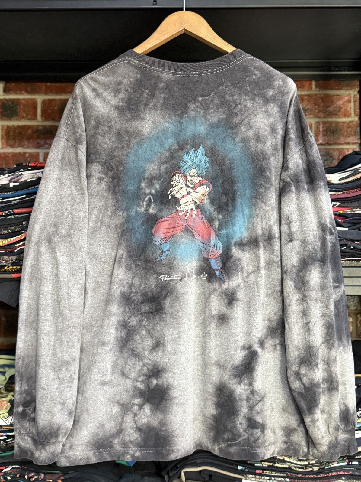 Anime Vintage Dragon Ball X Primitive Skateboard Faded Tee | Grailed