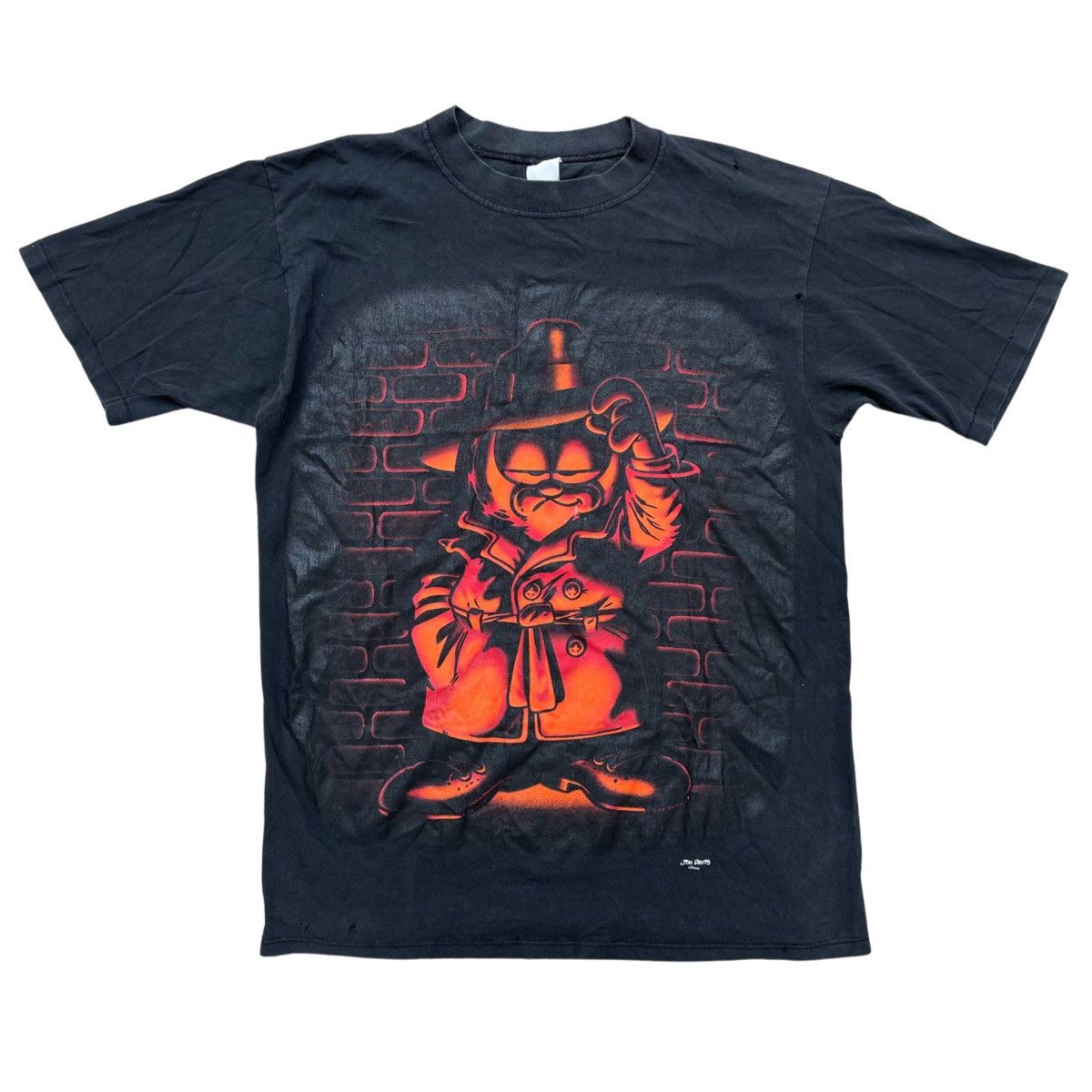 Garfield × Streetwear × Vintage Vintage 90s Garfield Detective Cop ...