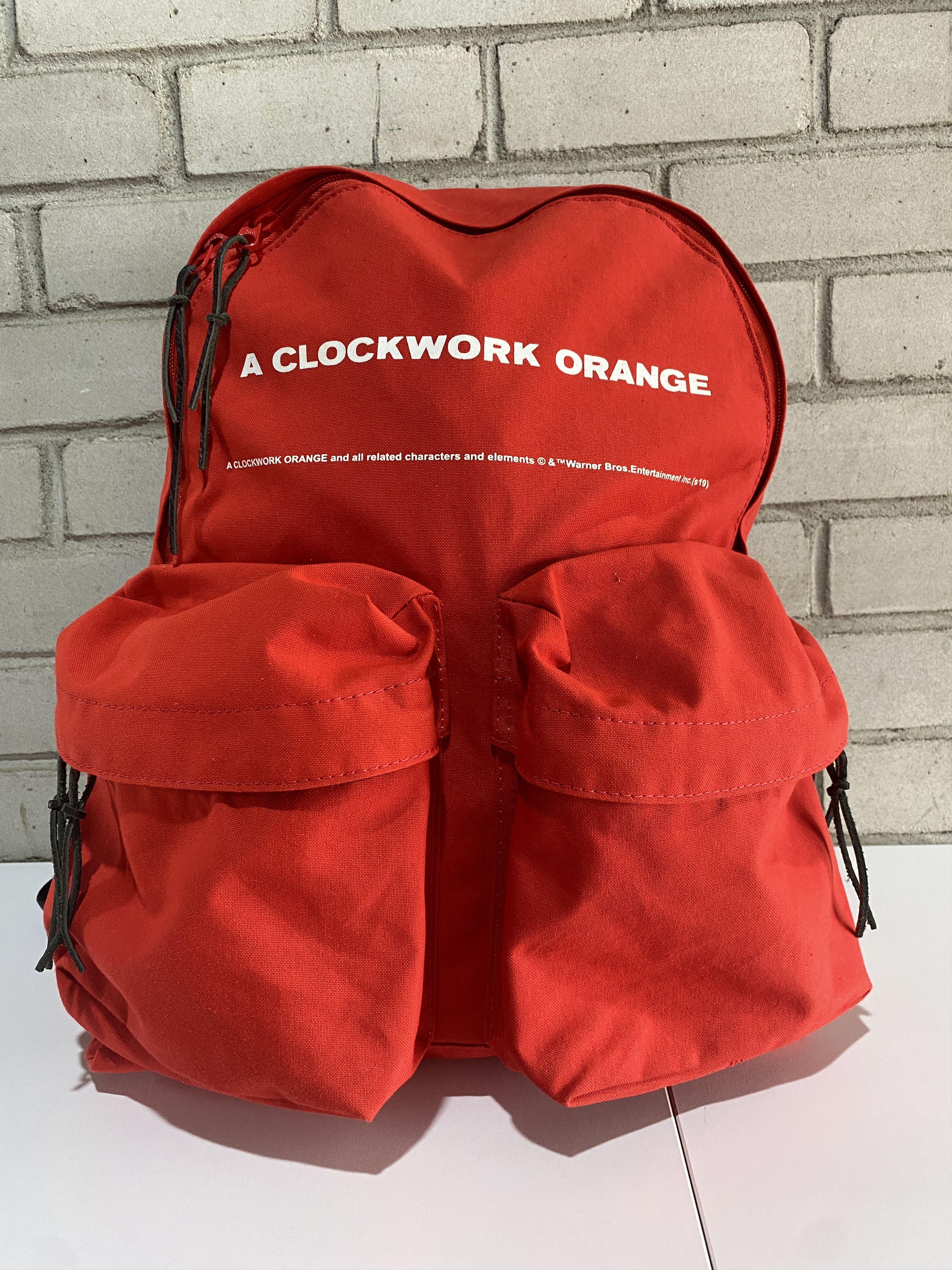 Undercover Undercover 'A Clockwork Orange' Red Backpack | Grailed