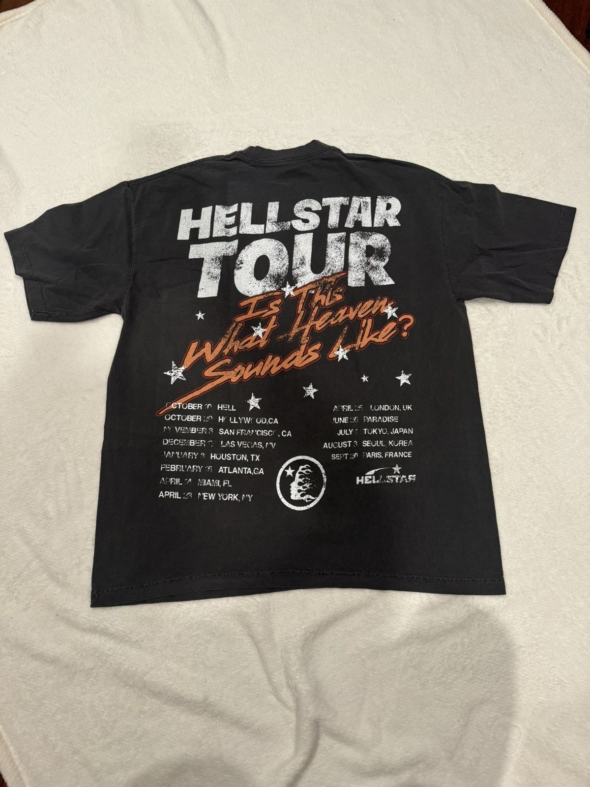 HELLSTAR Hellstar Biker Tour Tee | Grailed