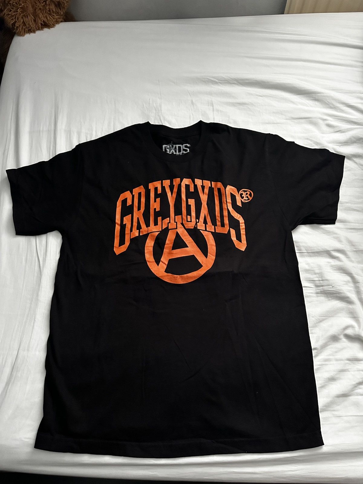 G59 Records × Pouya & $uicideboy$ Merch Greygxds Anarchy Logo Shirt | Grailed