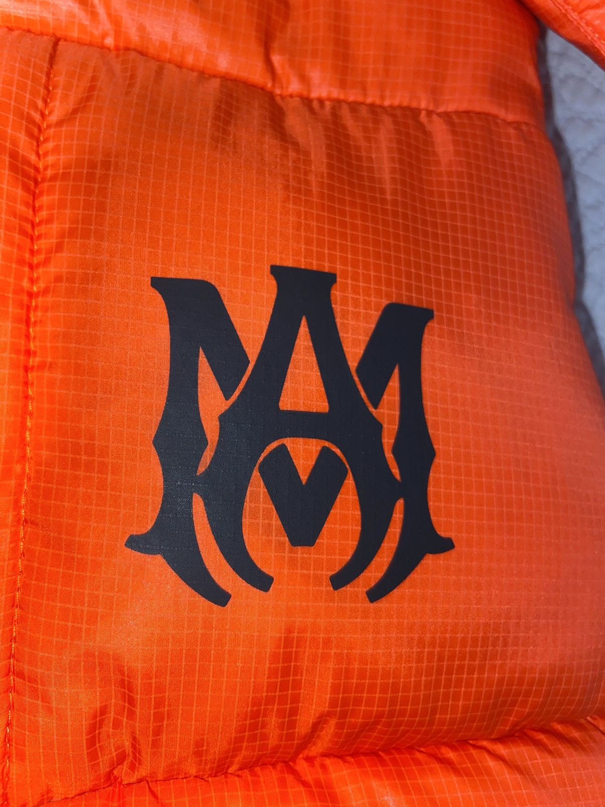Amiri LAST PRICE DROP AMIRI Orange “Down-Gilet” Padded Vest Jacket ...