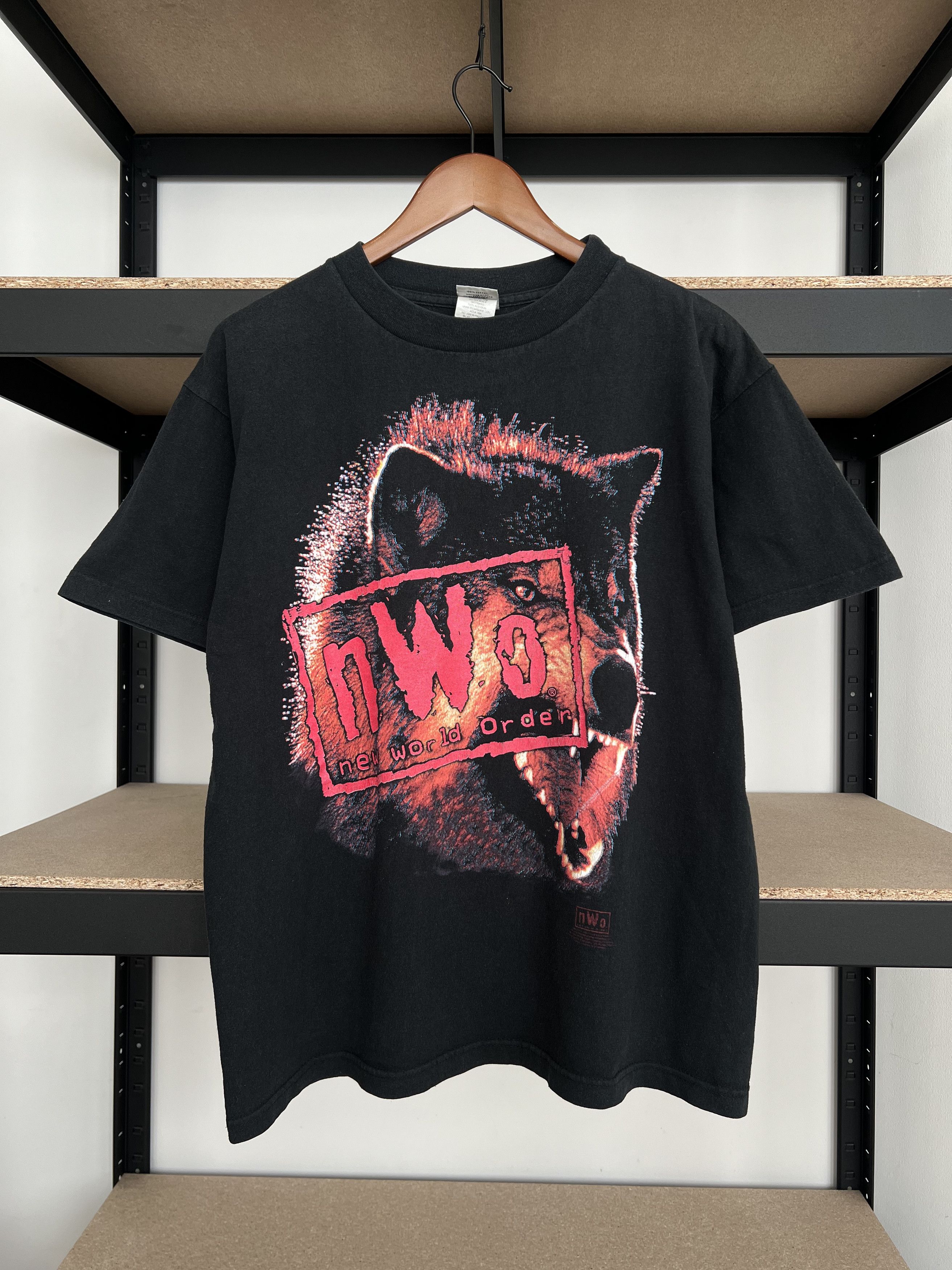 Vintage × WCW/nWo × WWE Vintage 1998 NWO New World Order Wolf WWE Black ...