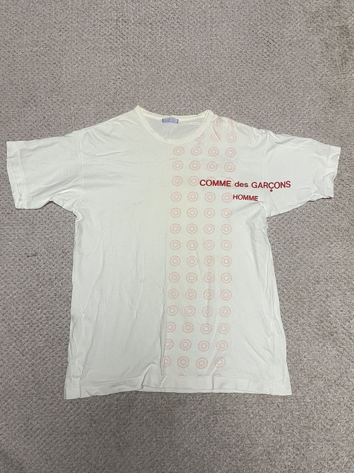 Comme des Garcons Homme 1999 Reversible CDGH Logo Tee | Grailed