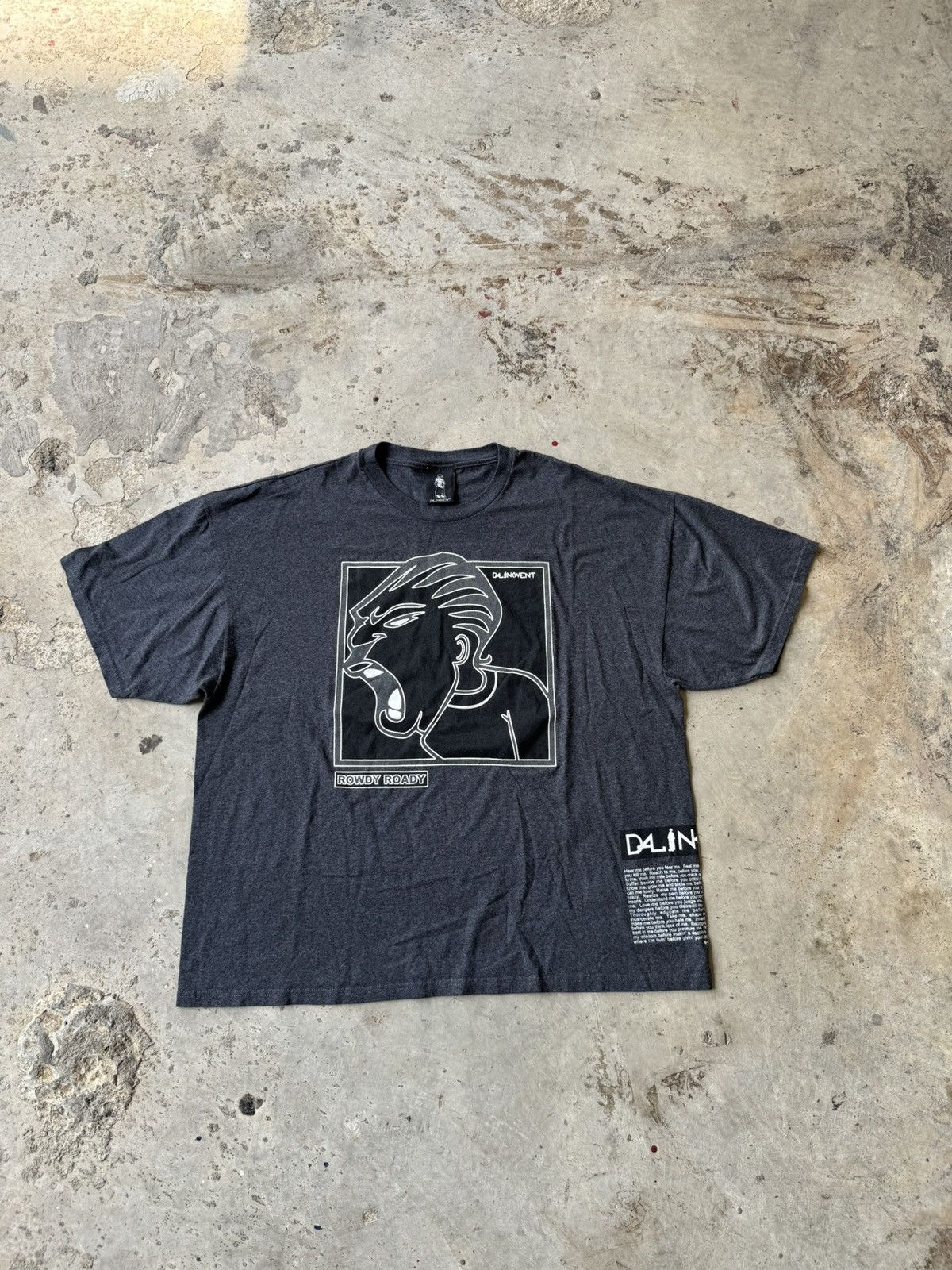 Rap Tees × Streetwear × Vintage Rare!! Vintage DA LINk WENT ROWDY ROADY ...