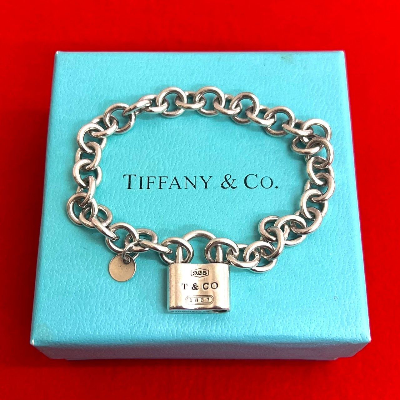 Tiffany & Co. Tiffany & Co. Tiffany Cadena Lock Silver 925 Bracelet ...