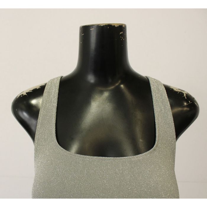 SKIMS Skims Women's Sleeveless Square Neck Glittered Mini Dress ZS6 ...