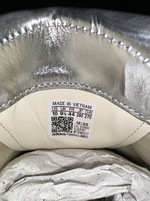 Adidas Wales Bonner Metallic Sambas | Grailed