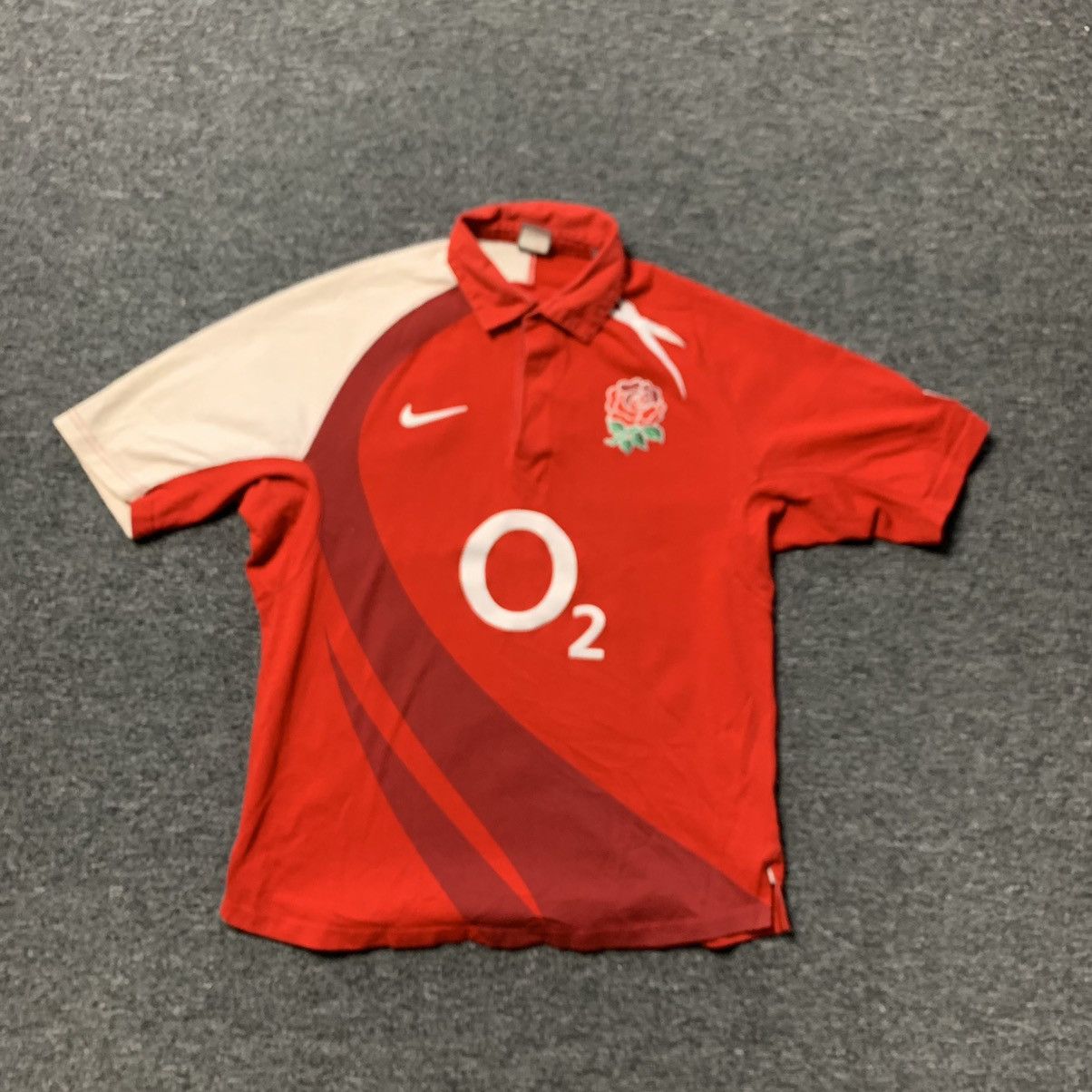 Nike Nike England national rugby team vintage jersey o2 | Grailed
