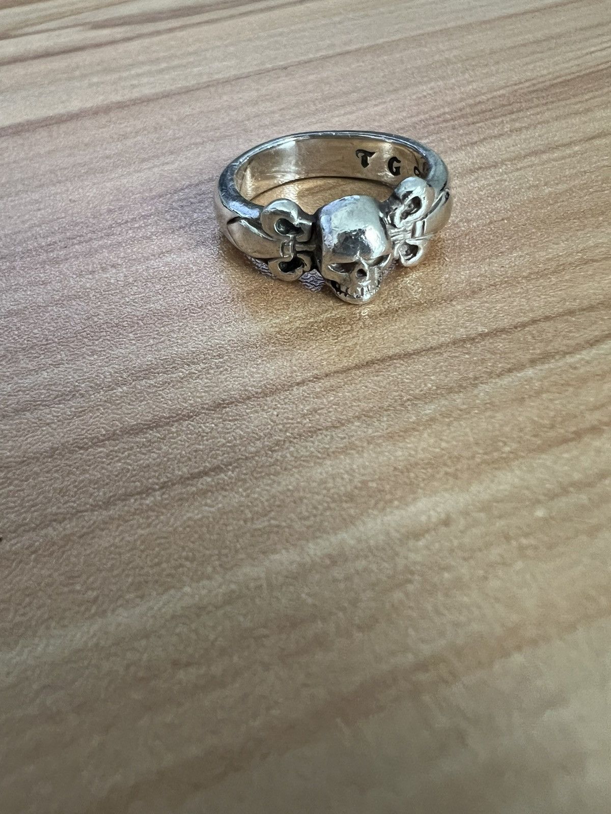 The Great Frog Skull with Fleur De Lis Ring | Grailed
