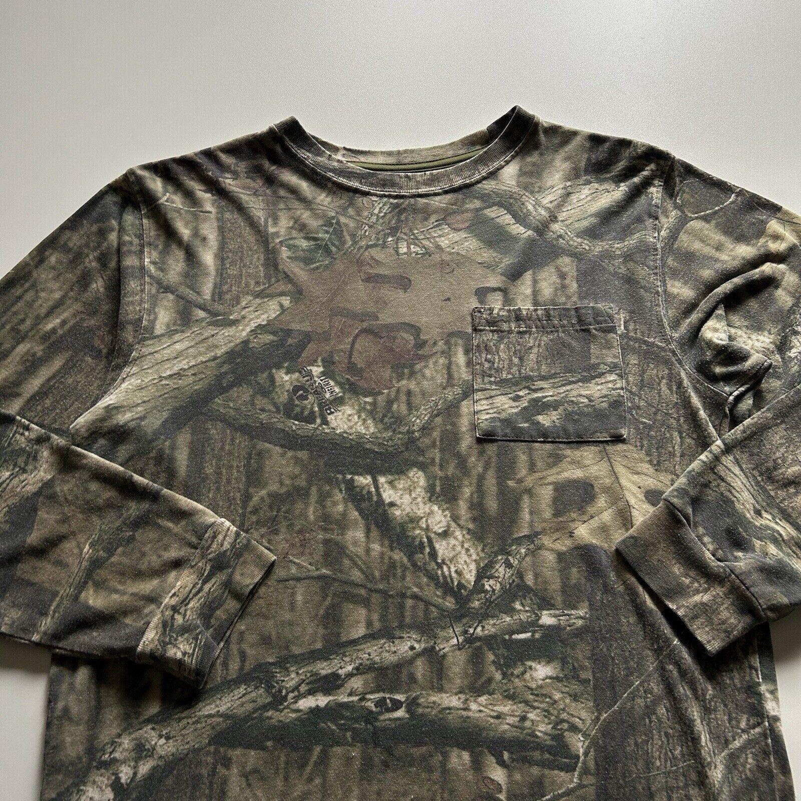 Realtree Vintage 2000s Real Tree Camouflage Graphic Long Sleeve Shirt ...