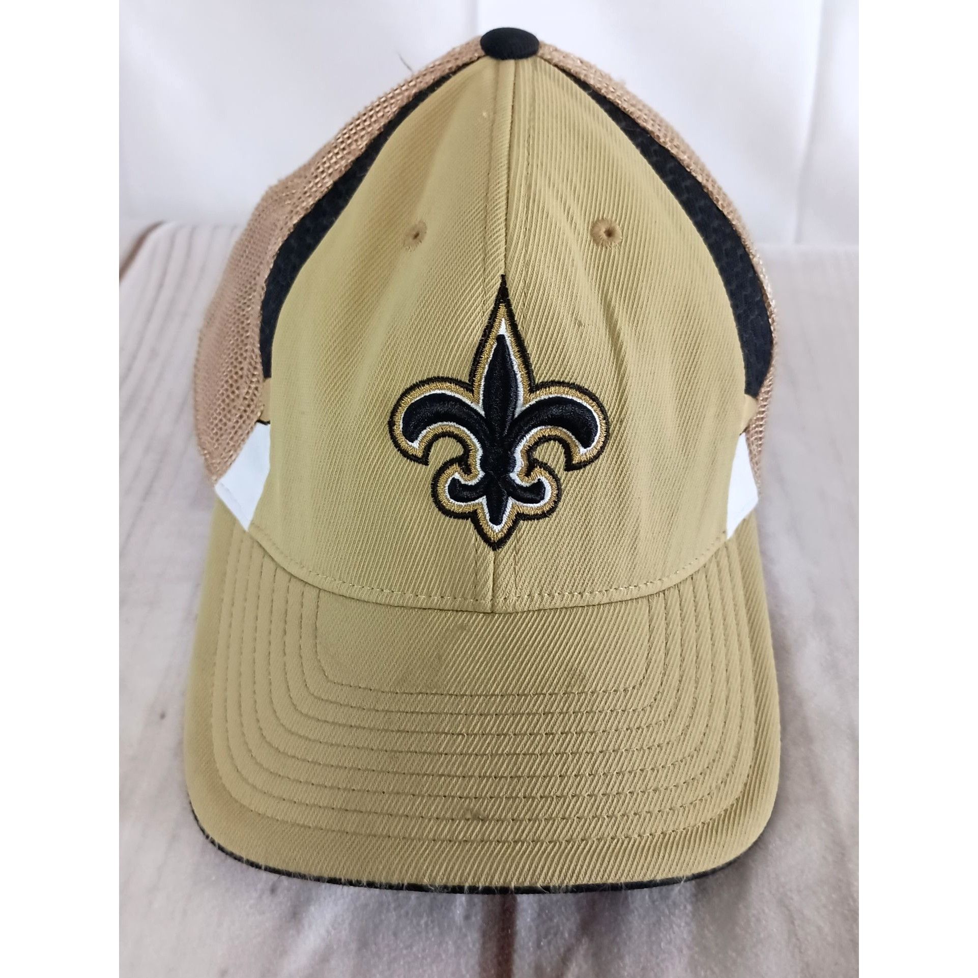 Reebok Reebok New Orleans Saints authentic NFL apparel baseball cap ...