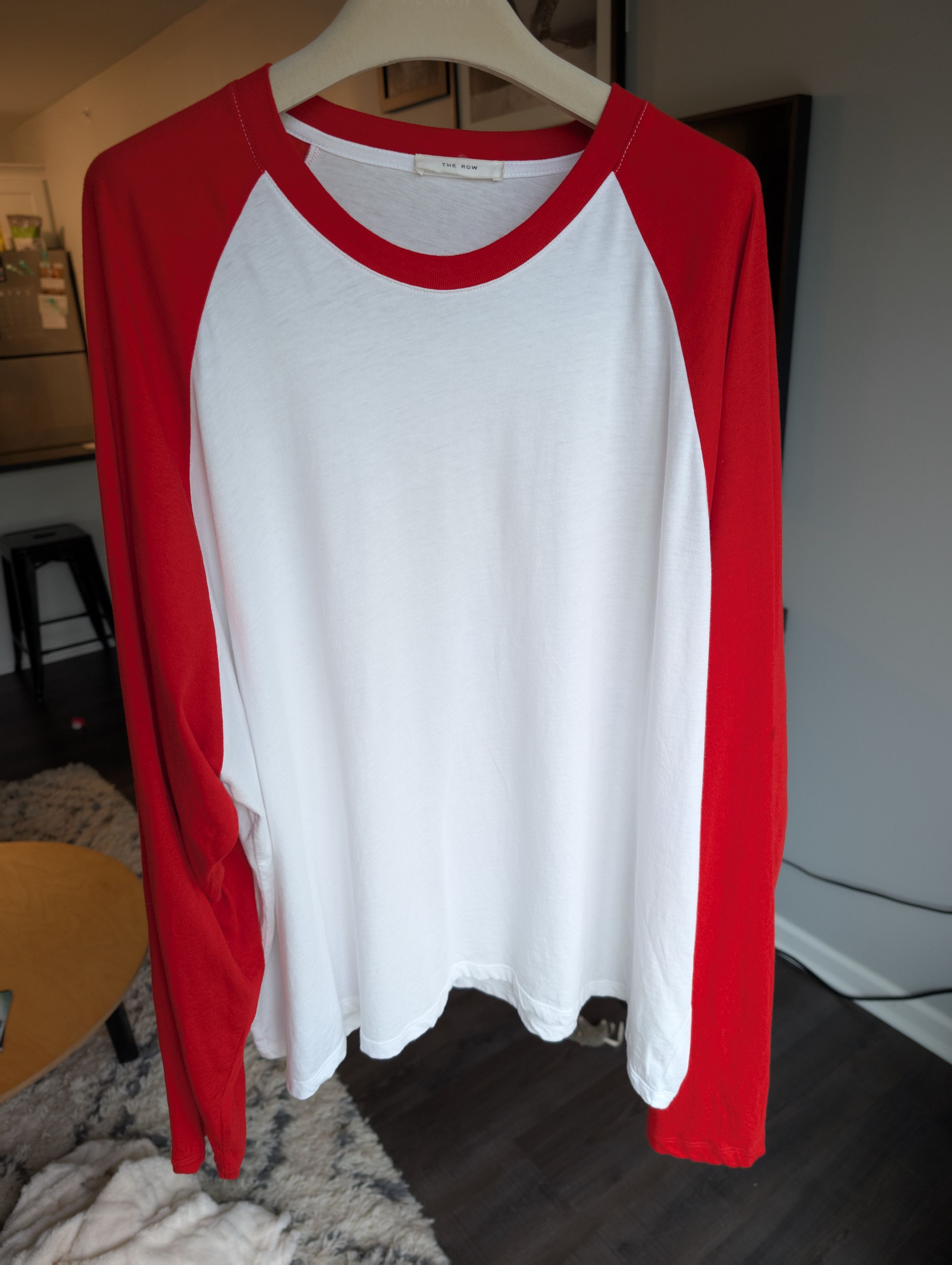 The Row The Row Jameson Baseball White Tomato T Shirt | Grailed