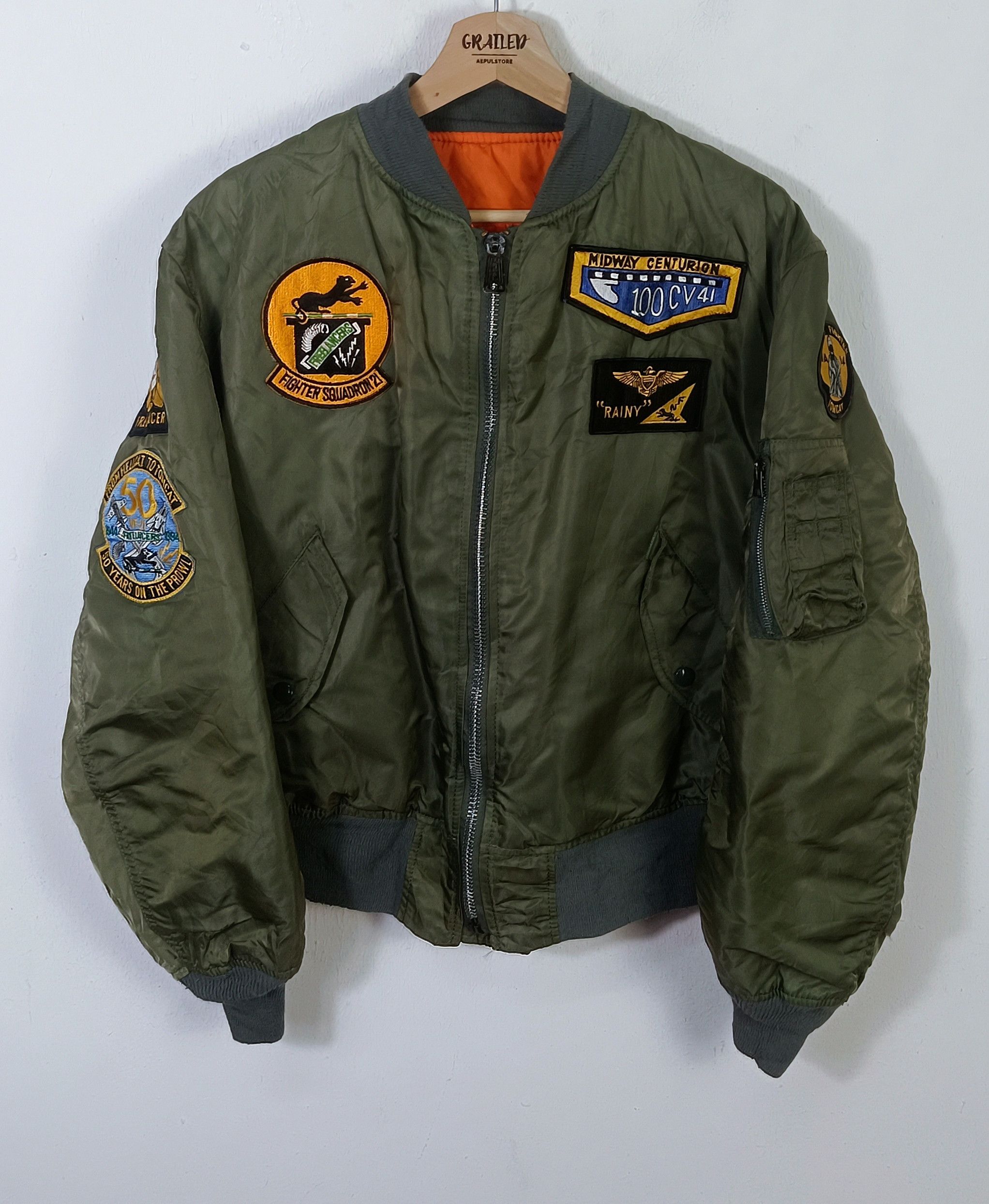 Alpha Industries ALPHA 90s Jacket TYPE MA 1 J 82790J(USAF) | Grailed