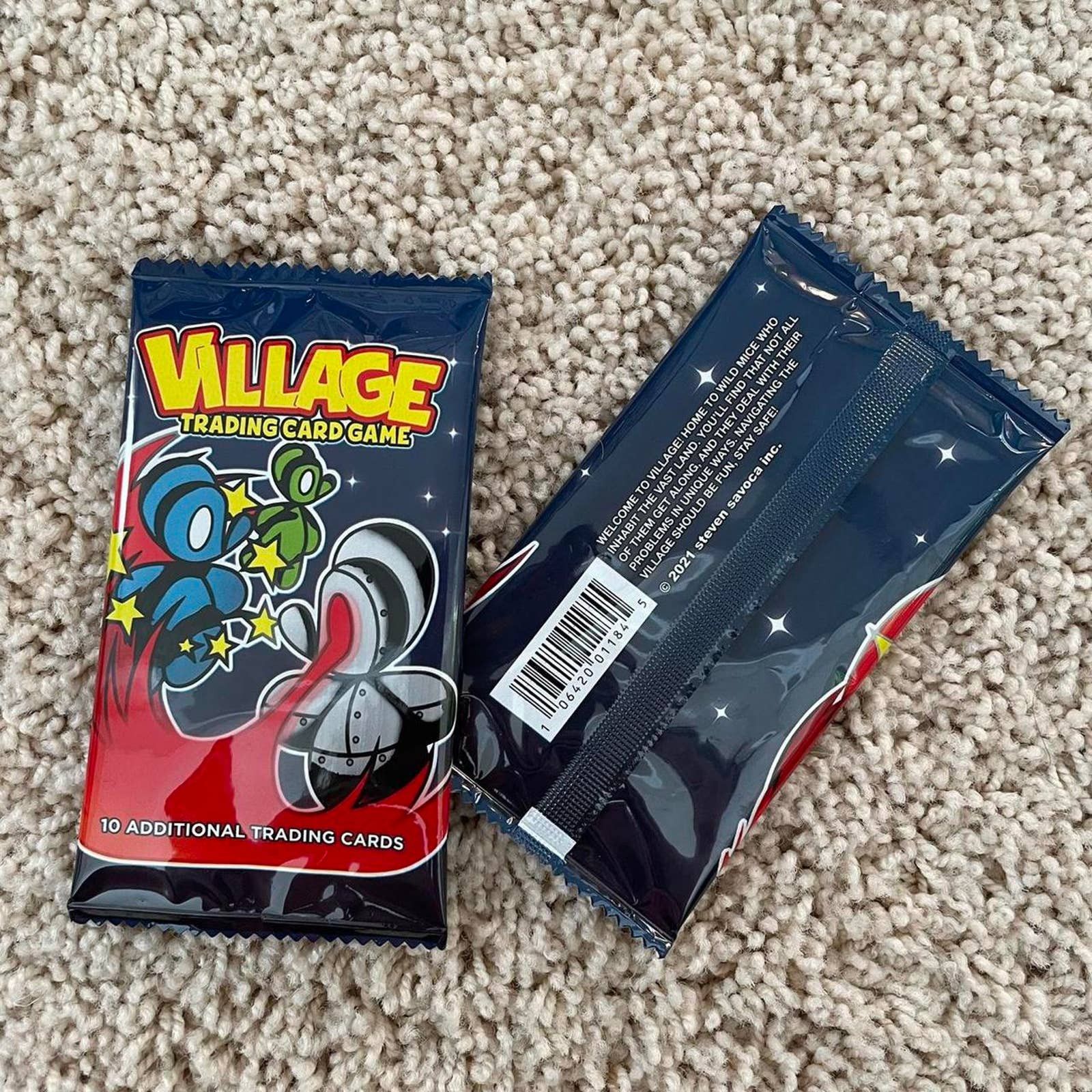 Father Steve 2-pack Steven Savoca village trading card game booster ...