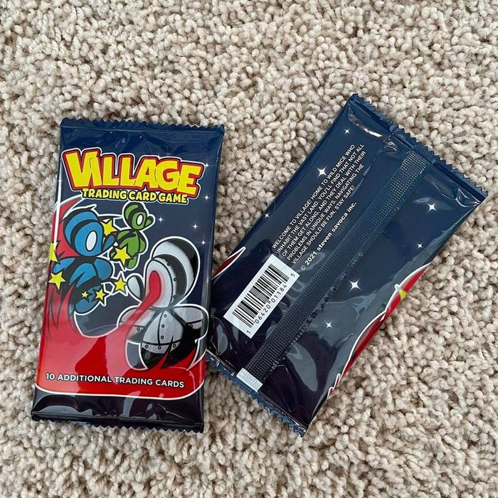 Father Steve 2-pack Steven Savoca village trading card game booster ...