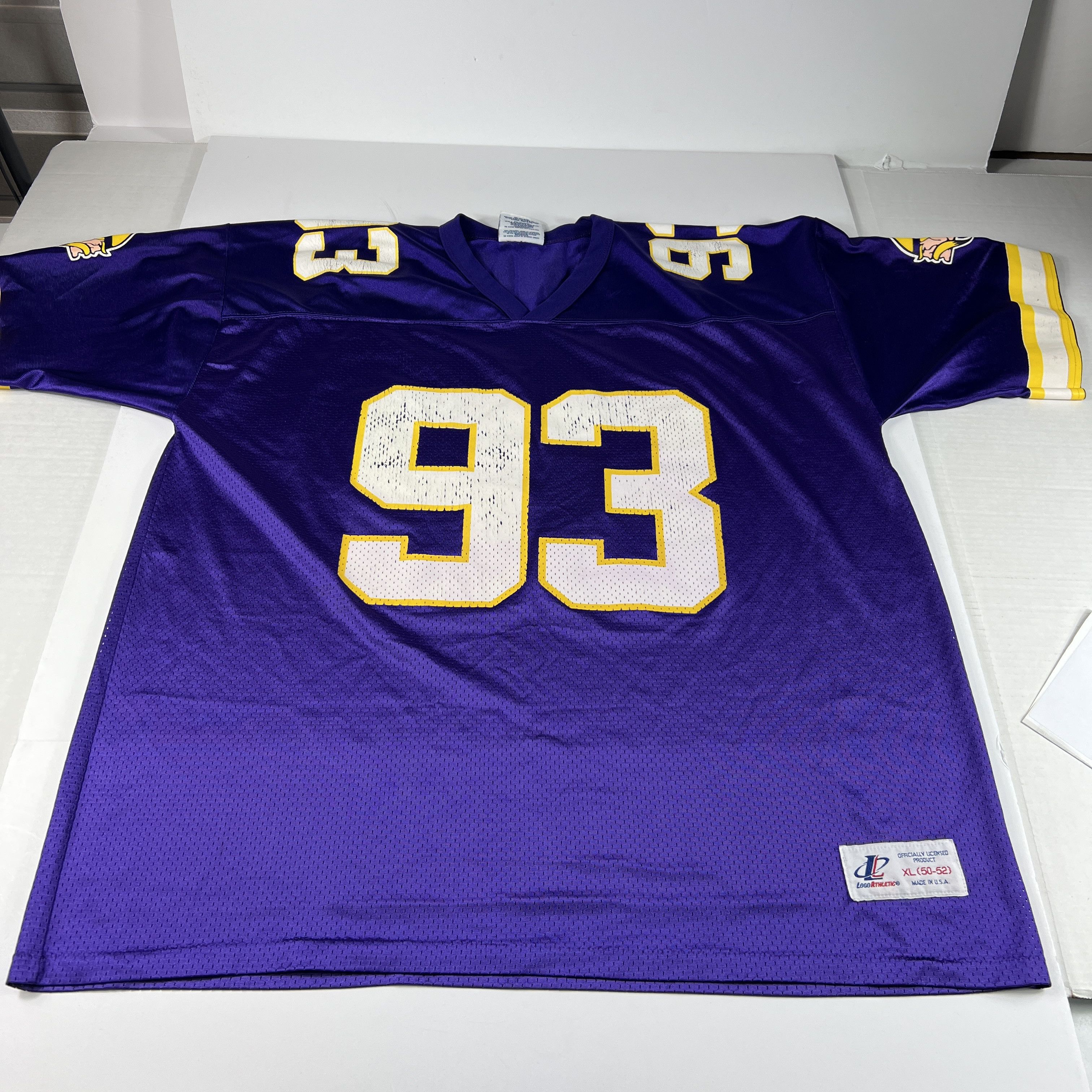 Vintage VTG 90s John Randle Minnesota Viking Jersey Purple 93 | Grailed