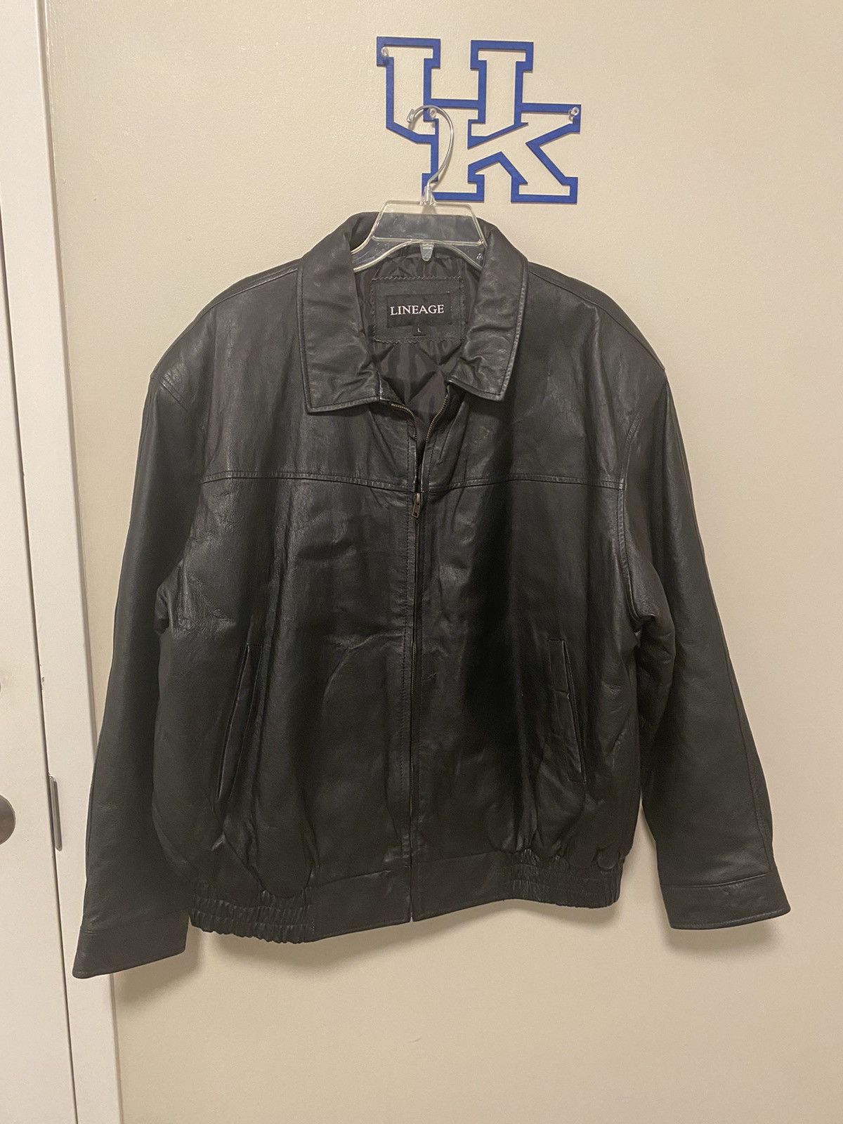 Vintage Lineage Leather Jacket | Grailed