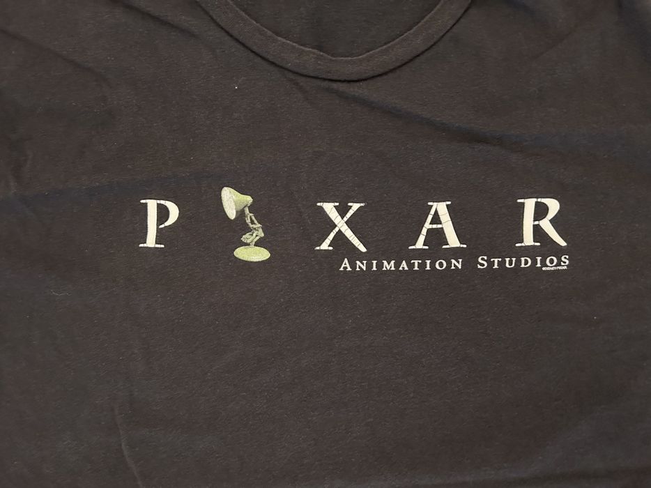 Disney Disney Pixar Animation Studios T Shirt Black Lamp Graphic | Grailed