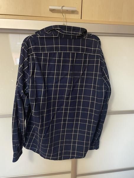 Generic Blue Checkered Flannel Shirt | Grailed