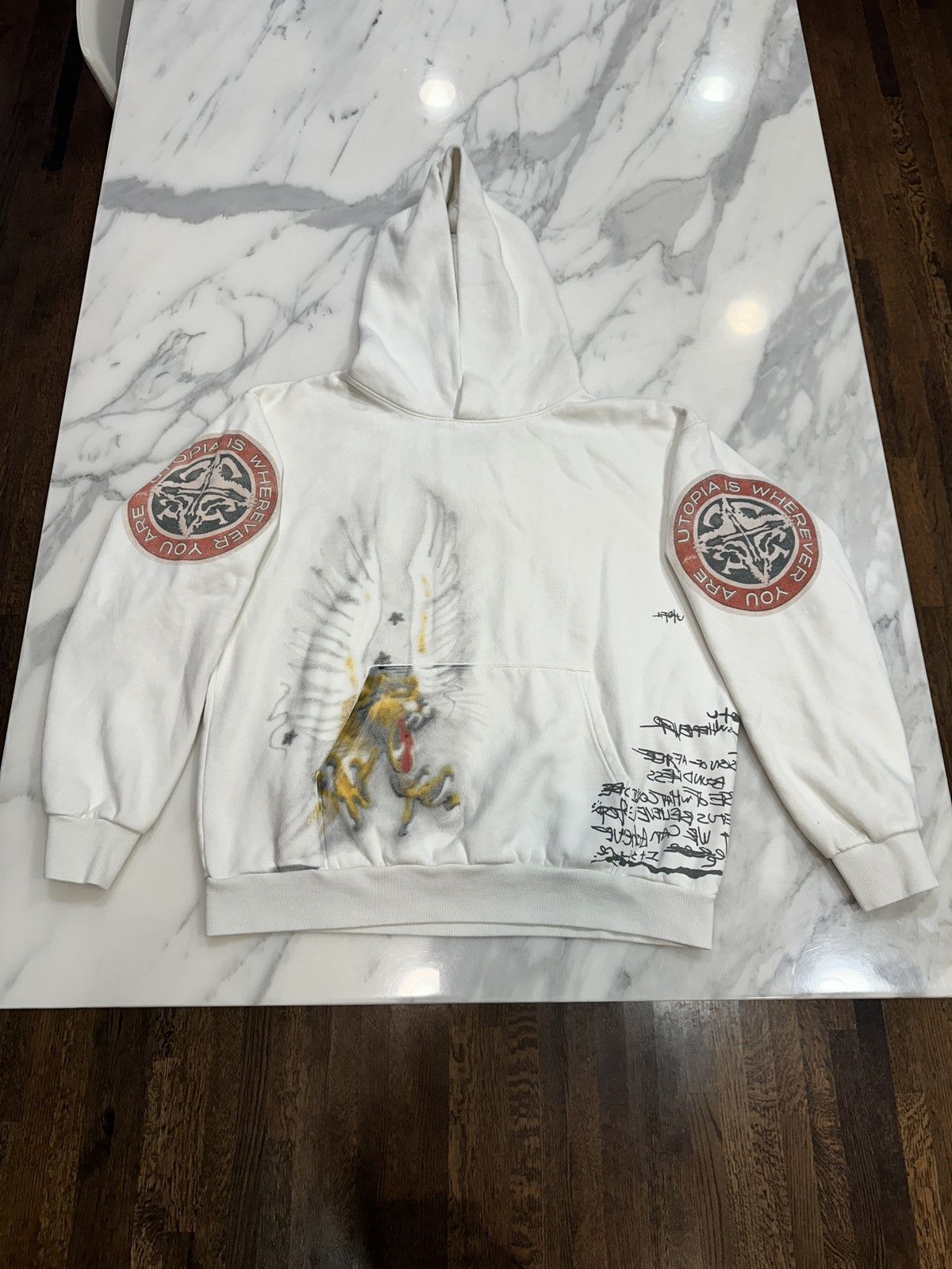 Travis Scott TRAVIS SCOTT UTOPIA / CIRCUS MAXIMUS TOUR MERCH HOODIE ...